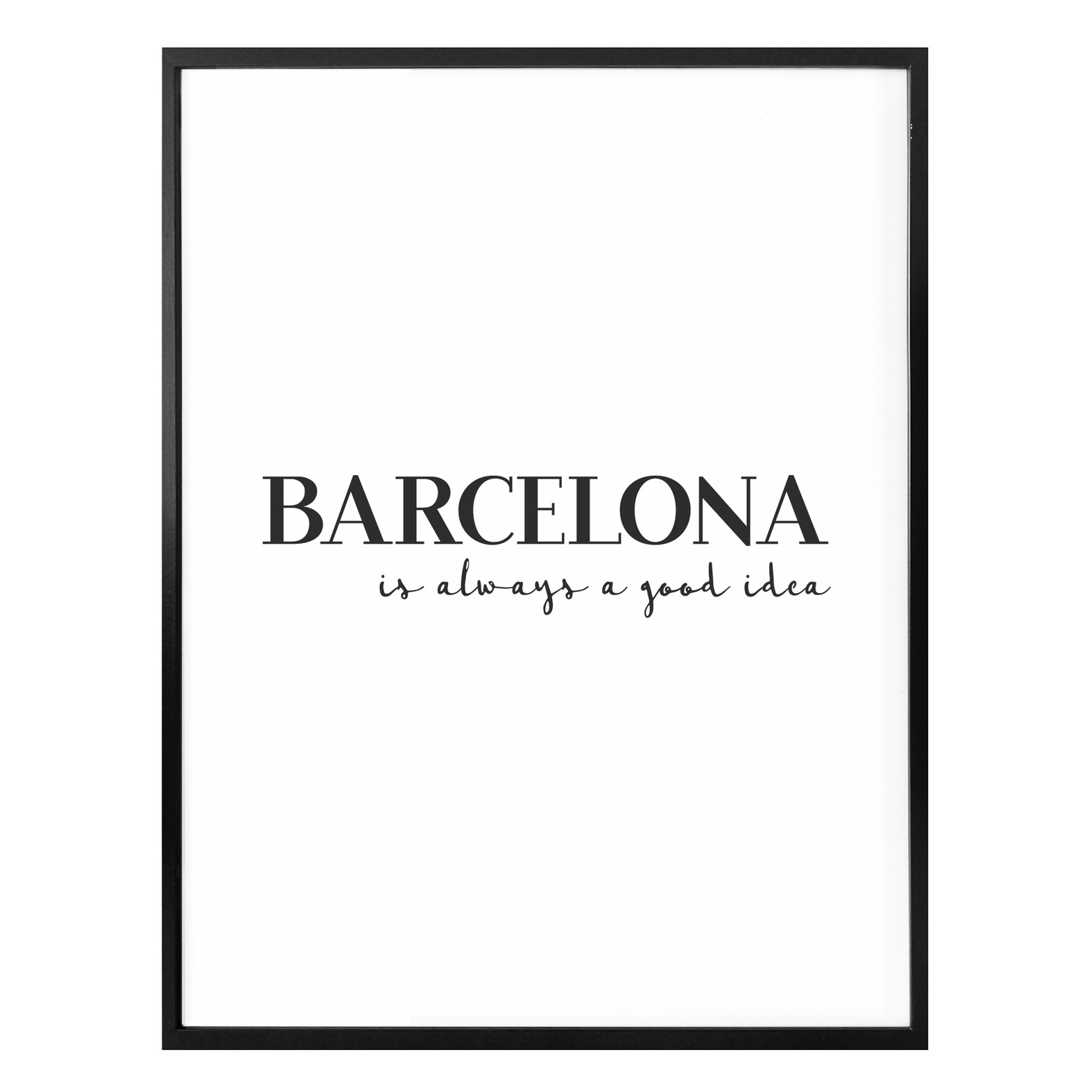 Poster Barcelona | wall-art.nl