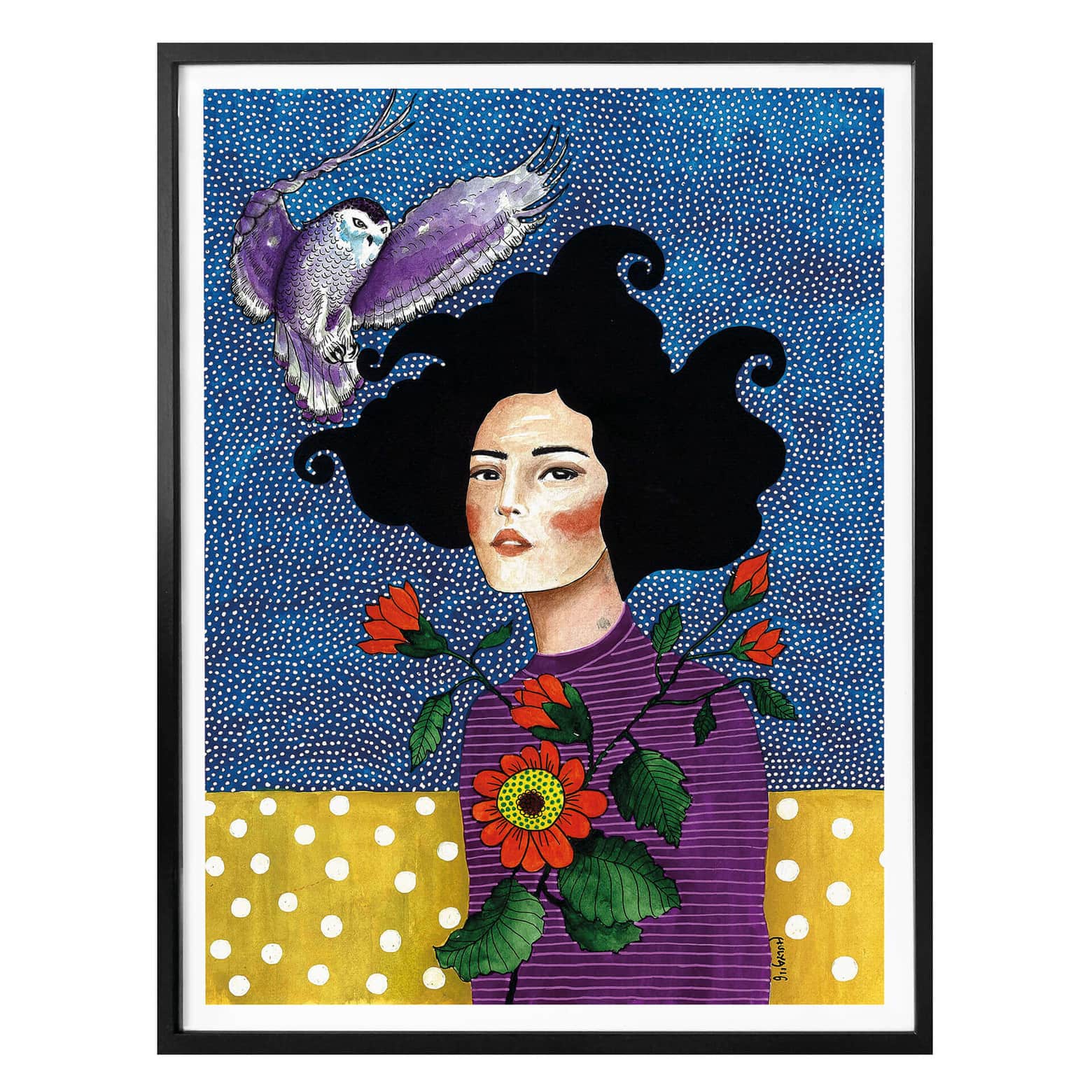 Poster Hülya – Fiducia | wall-art.it