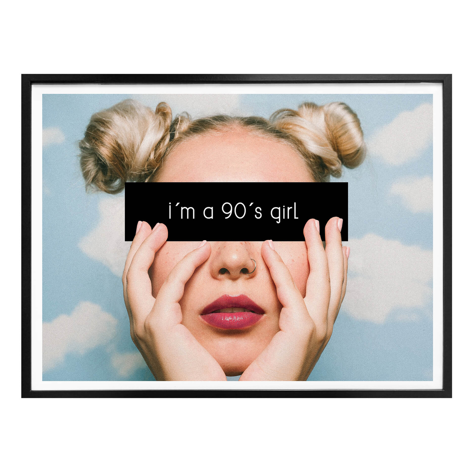 Poster - I´m a 90`s girl | wall-art.de