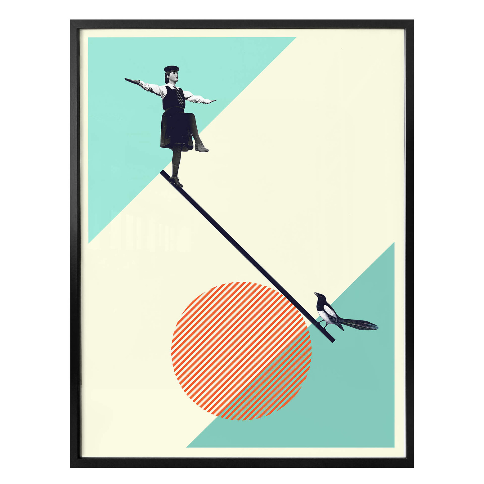 Poster Léon - B is for Balance | wall-art.de