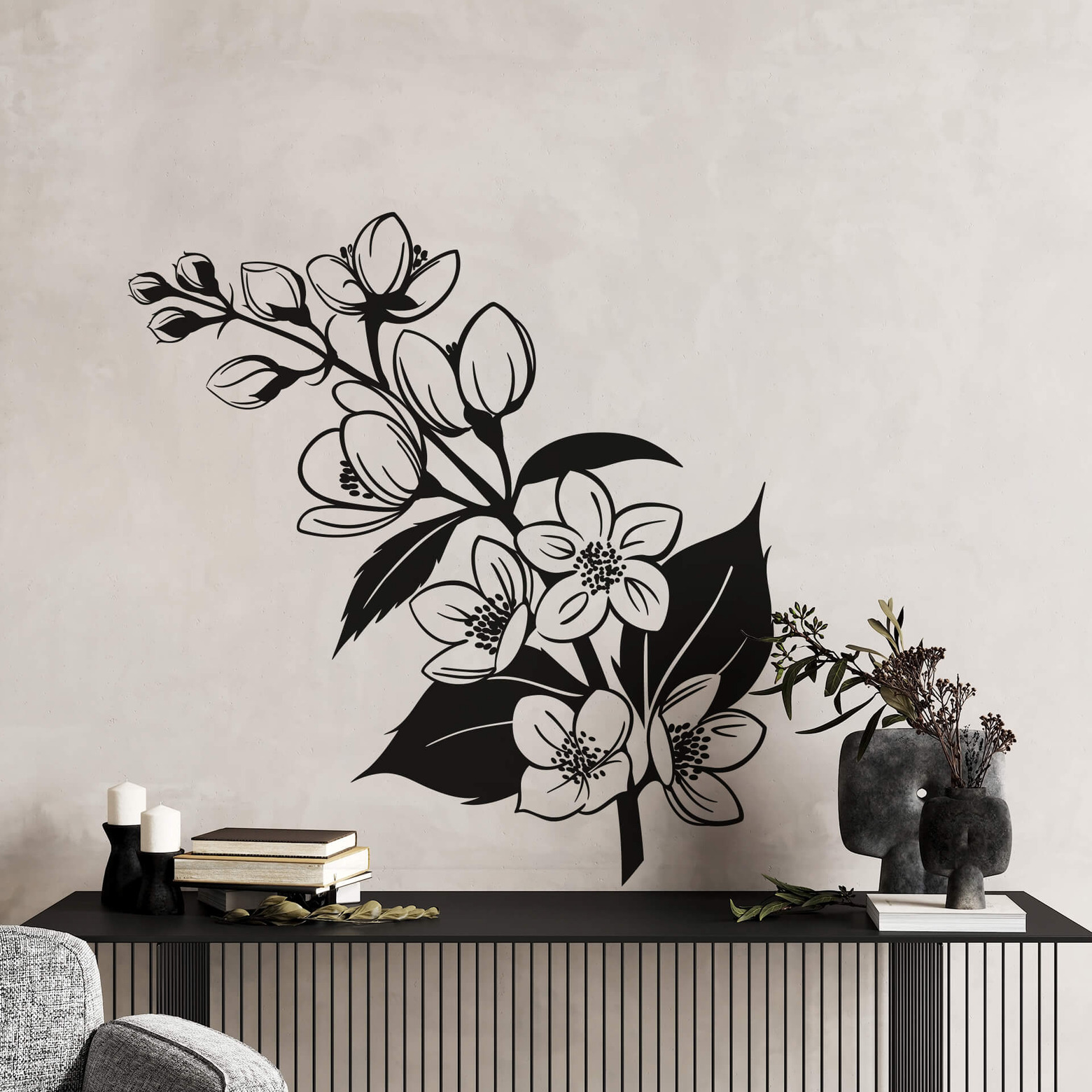 Sticker mural - Fleurs de Cerisier 2 | wall-art.fr