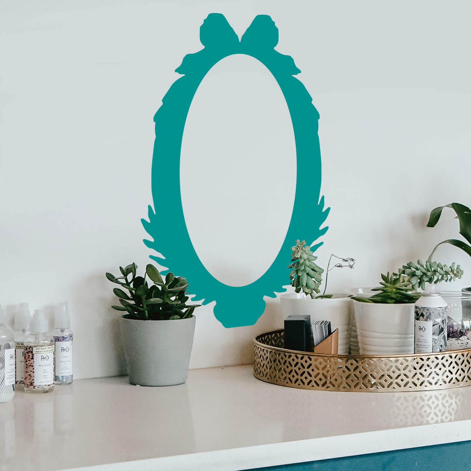 Muursticker Omlijsting 4 | wall-art.nl