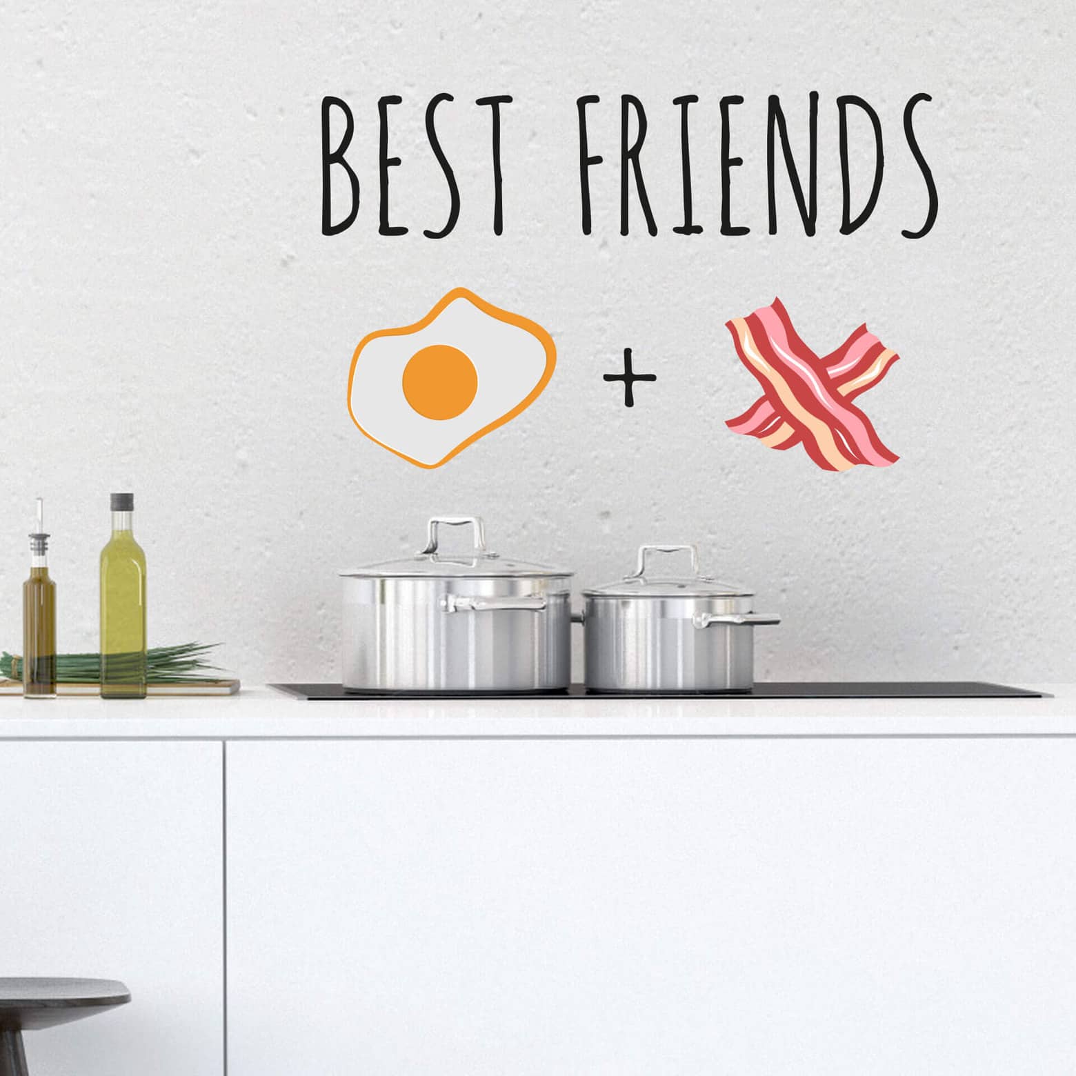 Adesivo Emoji - Best Friends 4 | wall-art.it