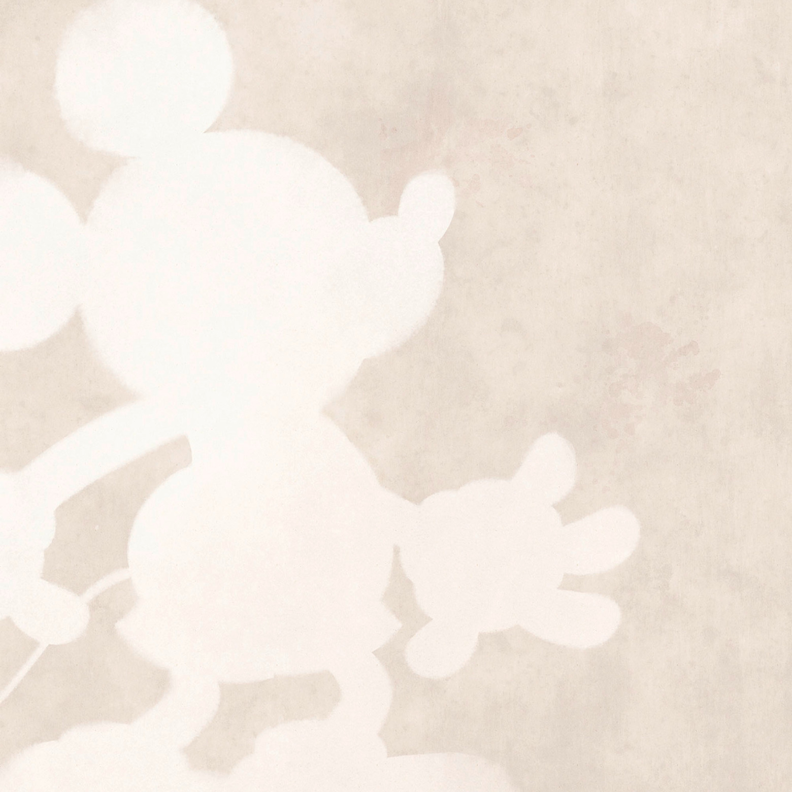 behang - Mickey Contour - 200 x 280 cm | wall-art.nl