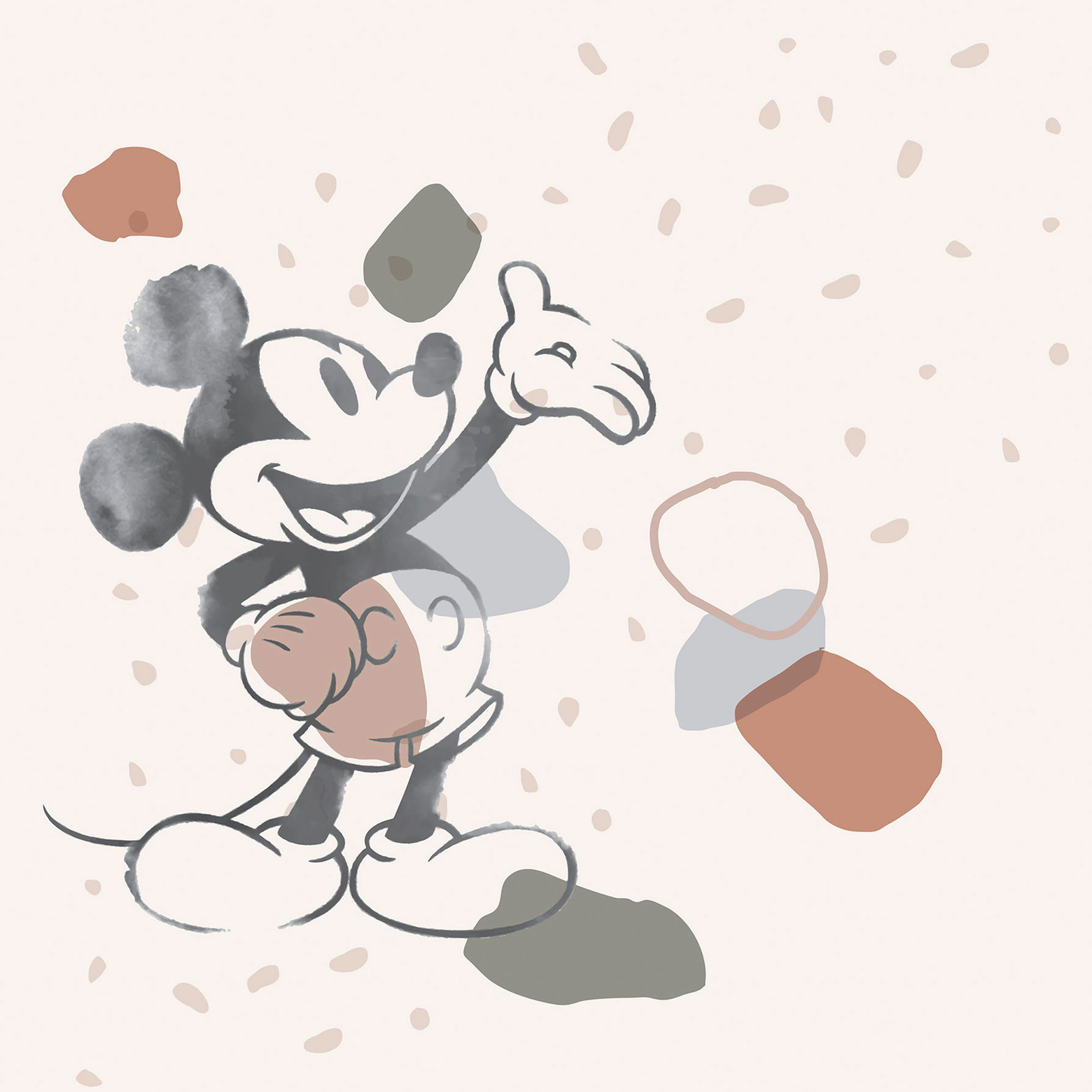 Mickey Mouse Sketch Wallpaper