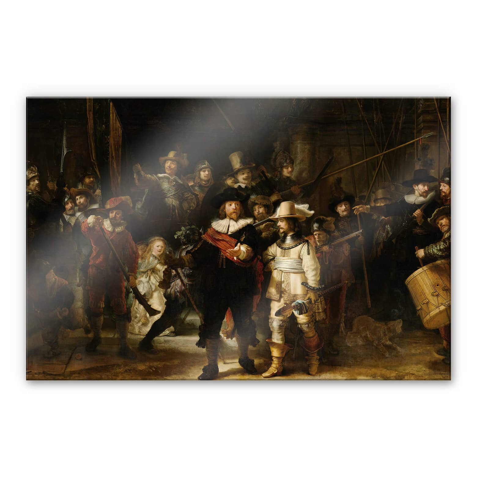 Acrylic Print Rembrandt - the Night Watch | wall-art.com
