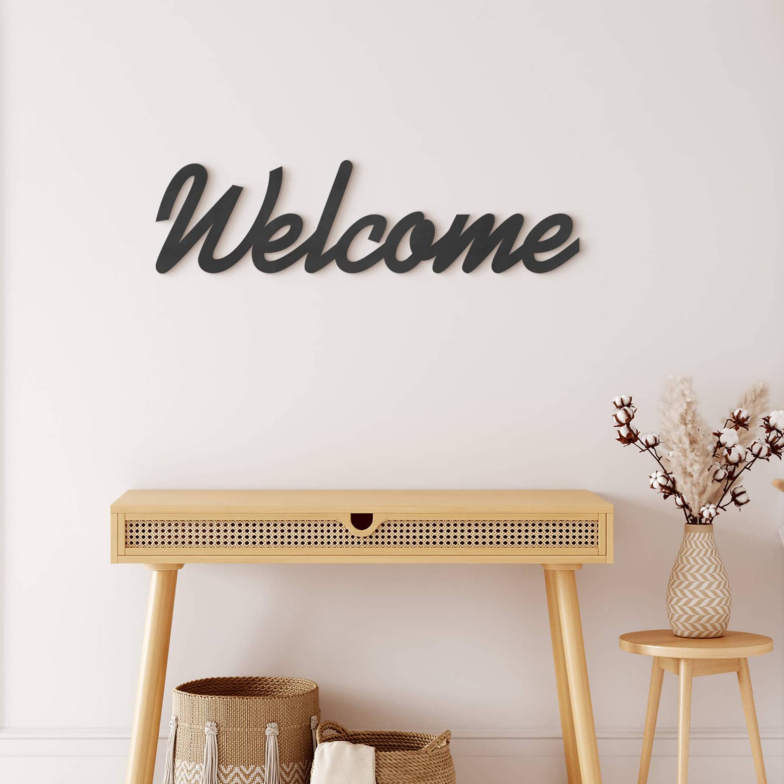 MDF-Deko 3D Schriftzug Welcome | wall-art.de