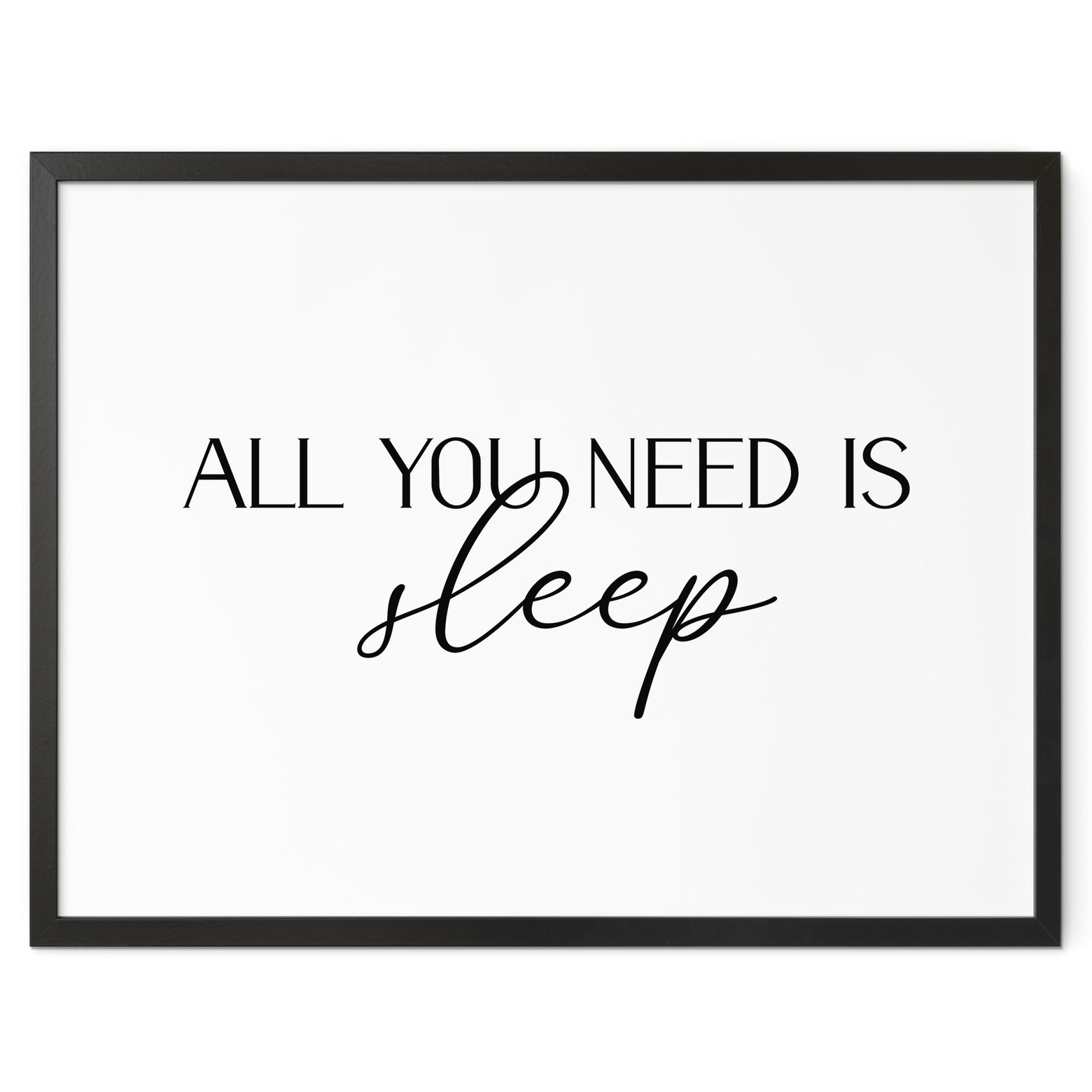 Poster All you need is sleep | wall-art.it