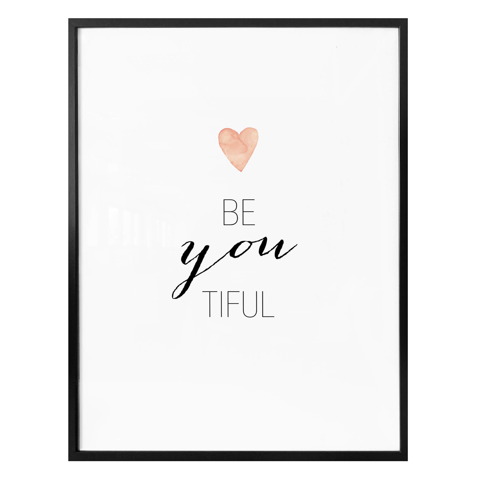 Poster Confetti & Cream - Be-you-tiful | wall-art.de