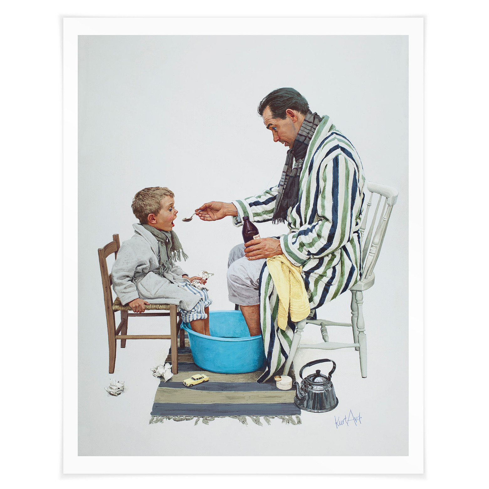 Poster Im gleichen Boot (1964) - Kurt Ard | wall-art.de