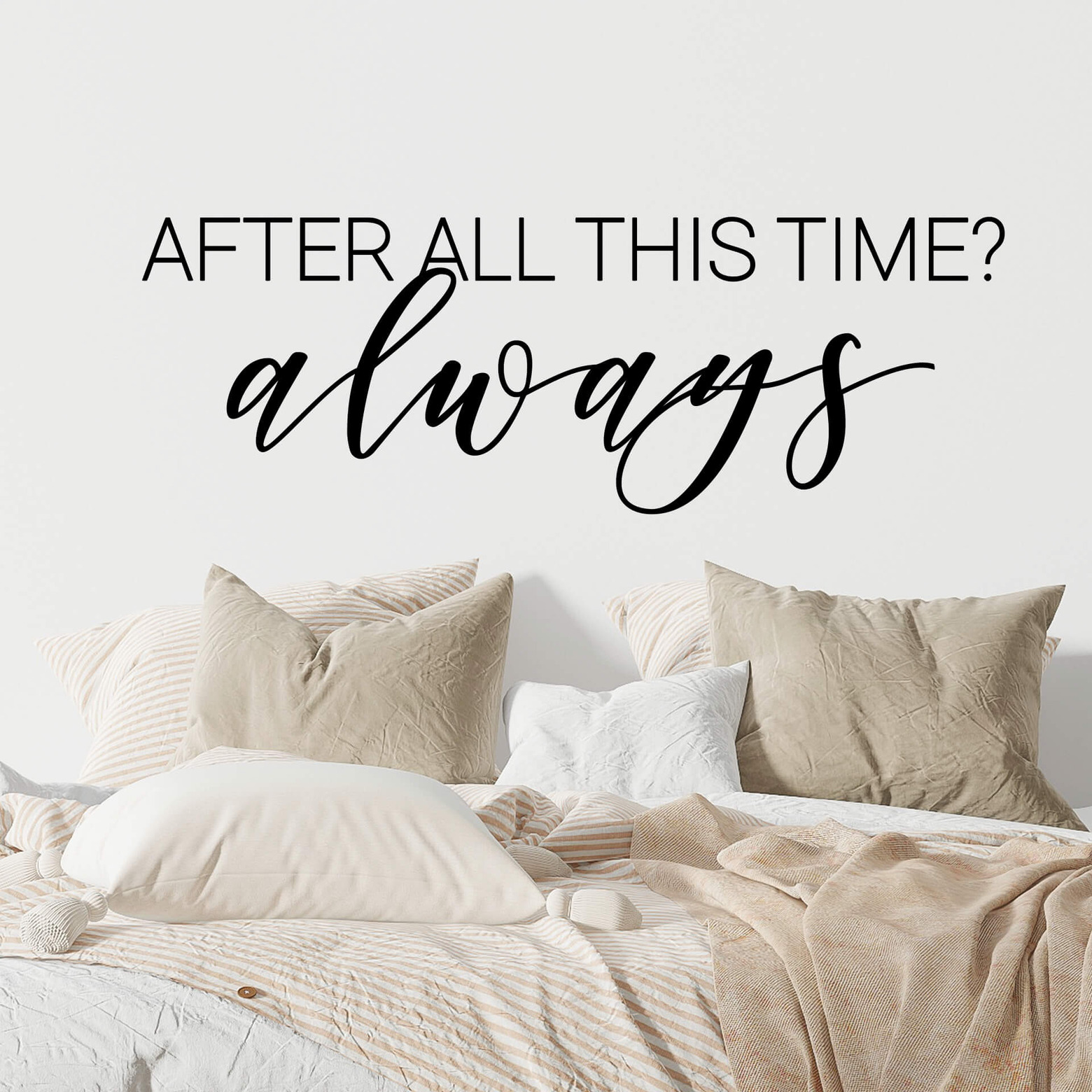 Sticker mural After all this time | wall-art.fr