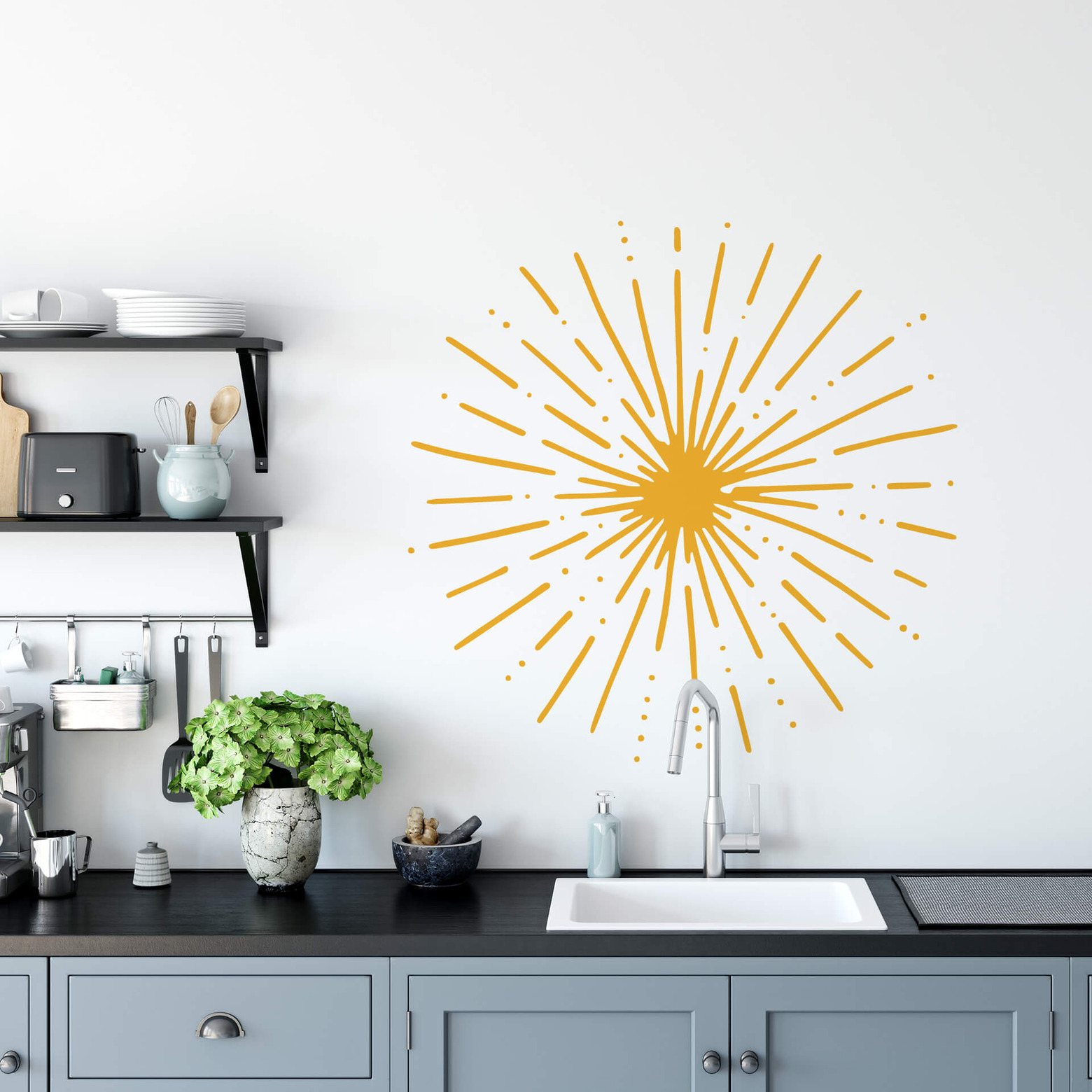 Sticker mural Explosion | wall-art.fr