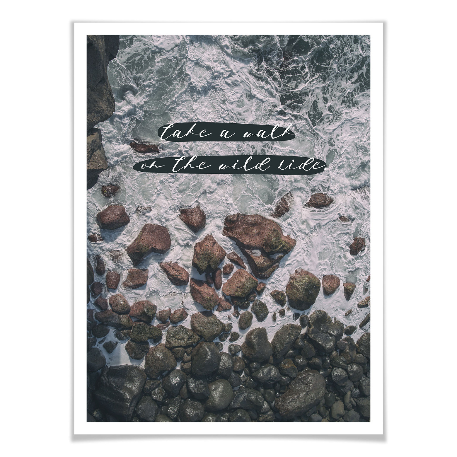 Poster Take a walk on the wild side | wall-art.nl