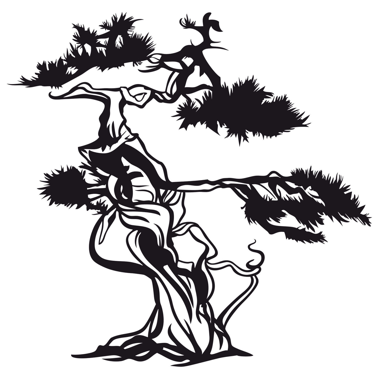 Asian Tree Wall sticker | wall-art.com