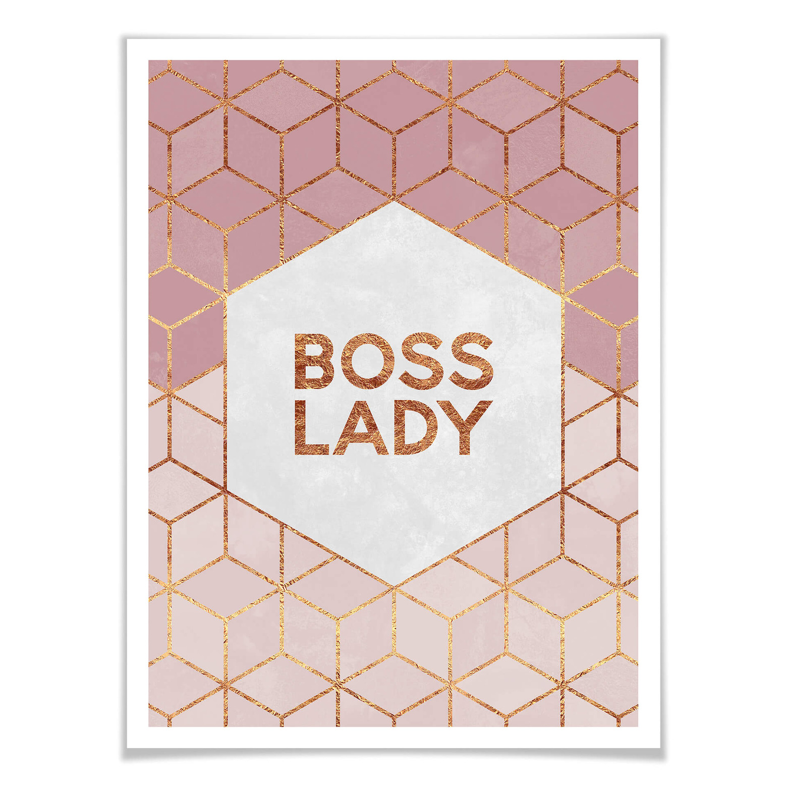 Poster Fredriksson - Boss Lady | wall-art.de