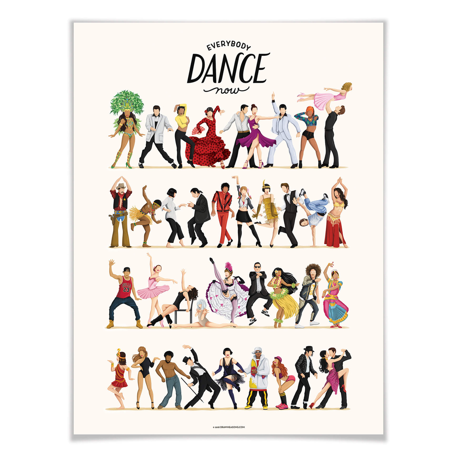 Poster Tohmé - Dance Final | wall-art.de