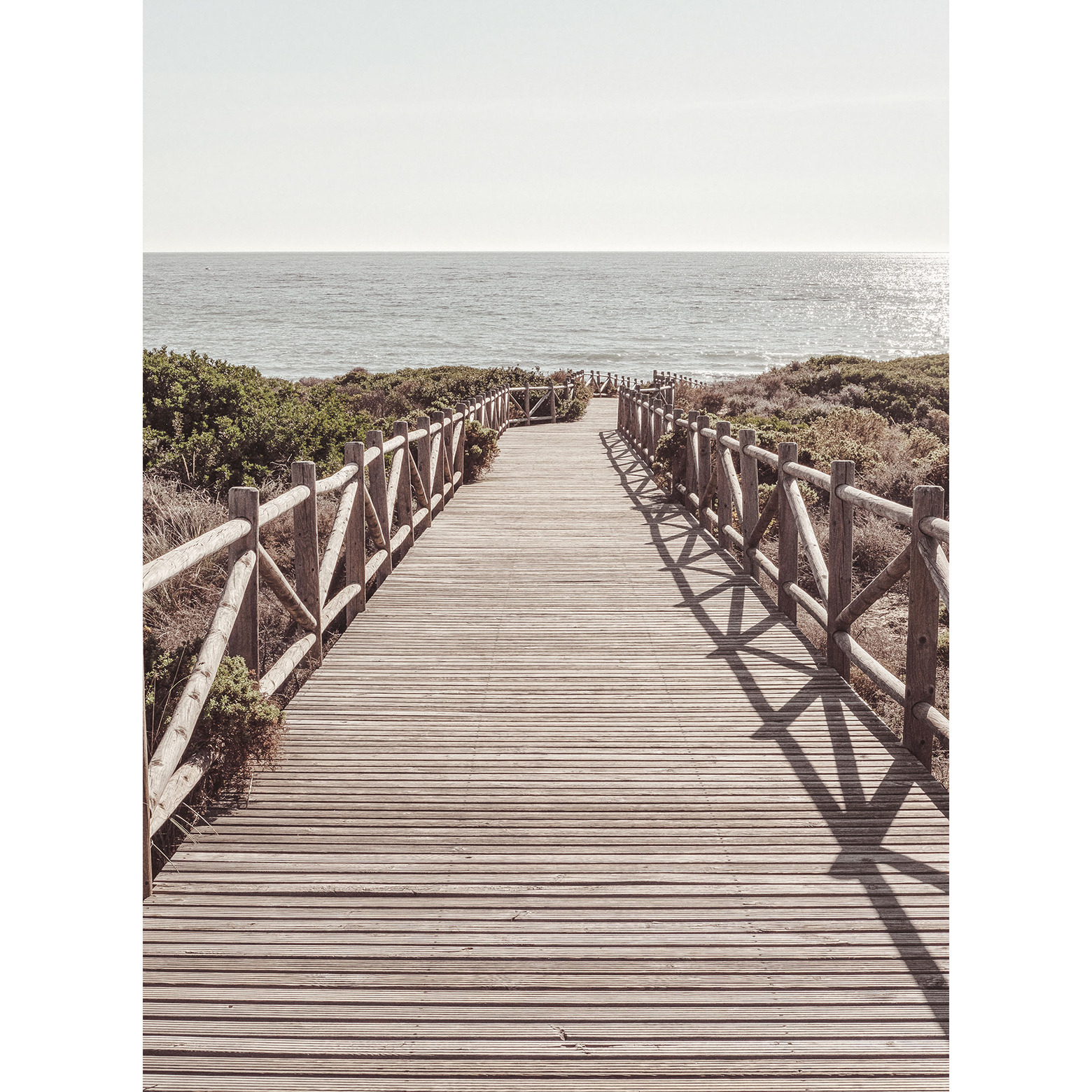 Fotobehang Steiger naar het strand - 1X Studio | wall-art.nl