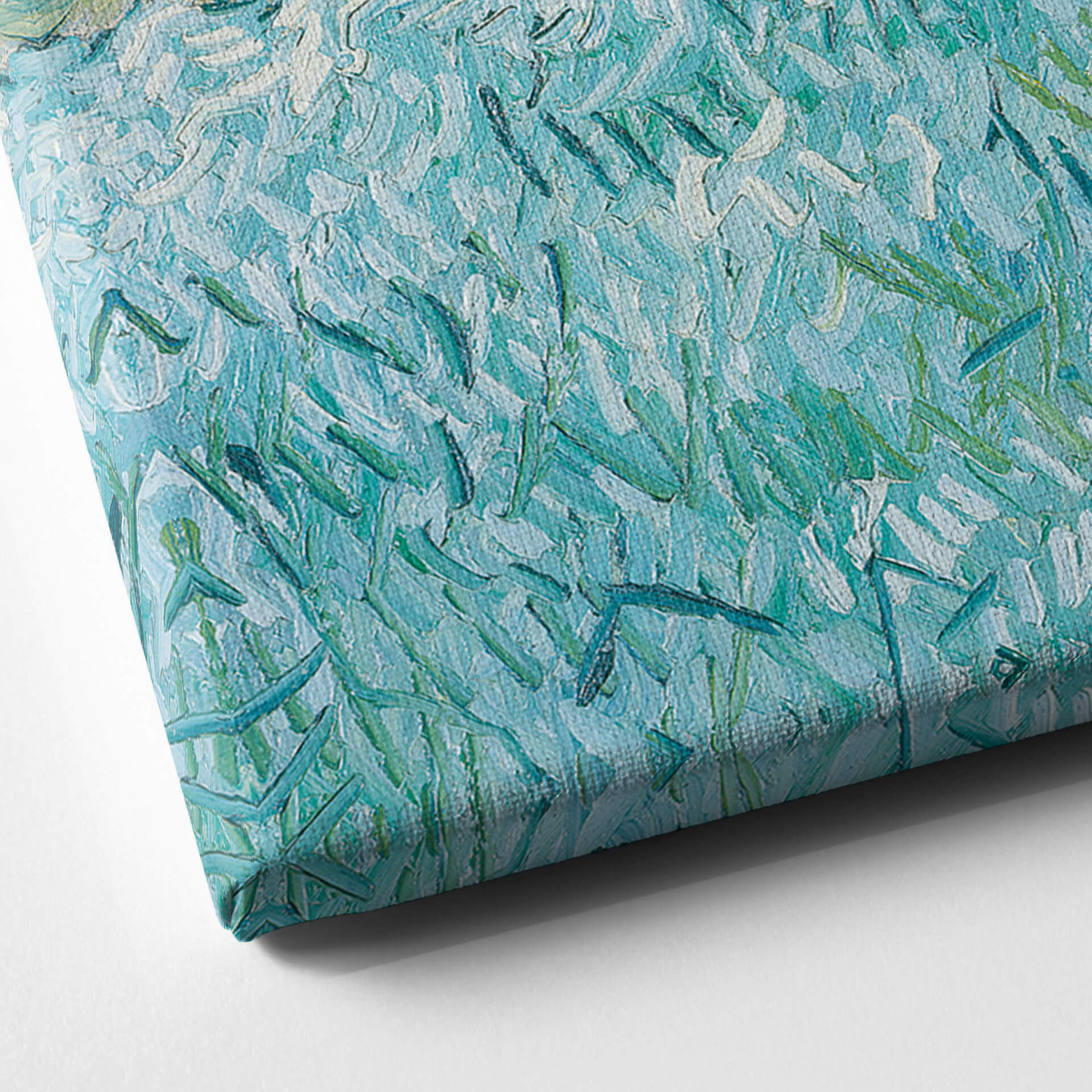 Tableau sur toile van Gogh - Plaine près d'Auvers | wall-art.fr