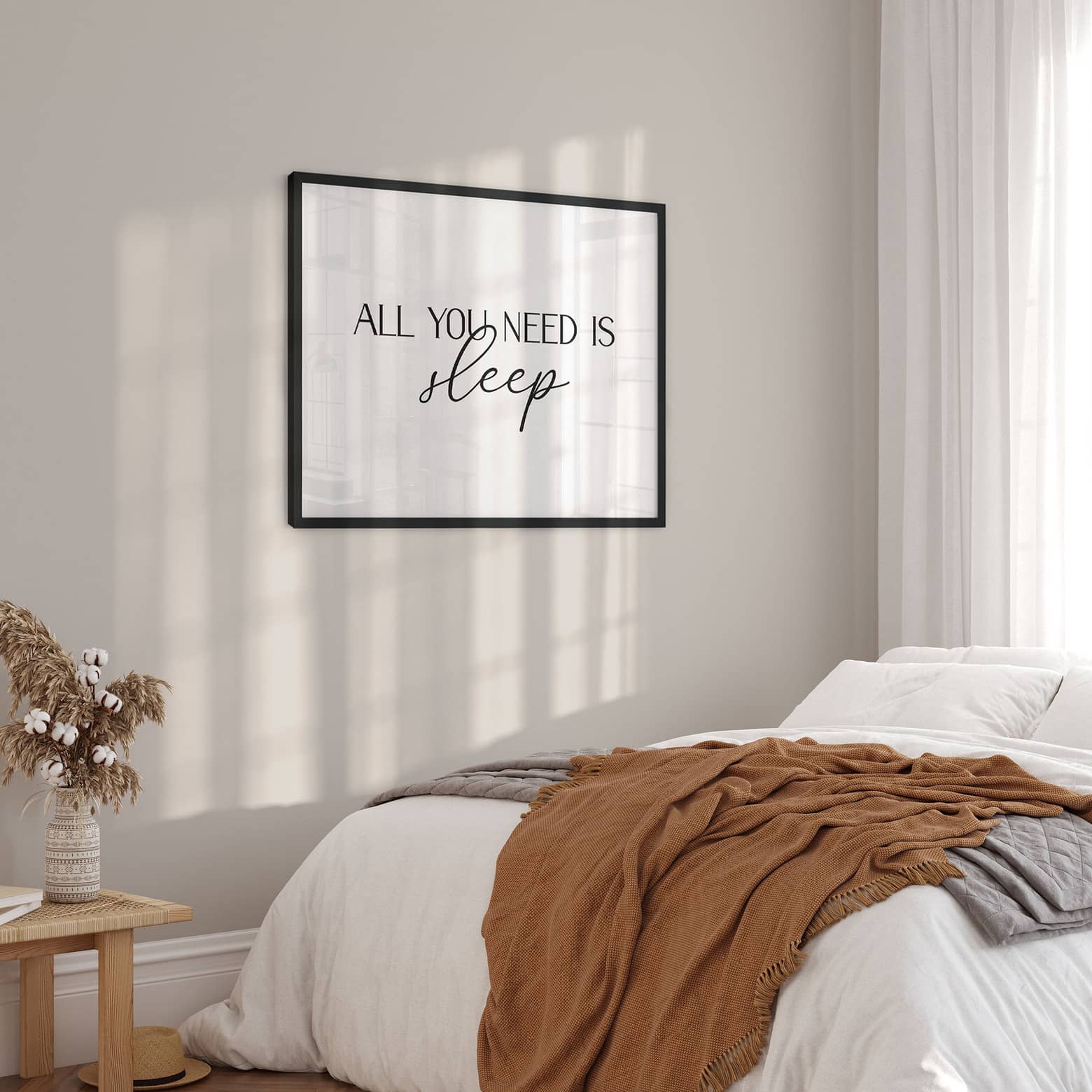Poster All you need is sleep | wall-art.it
