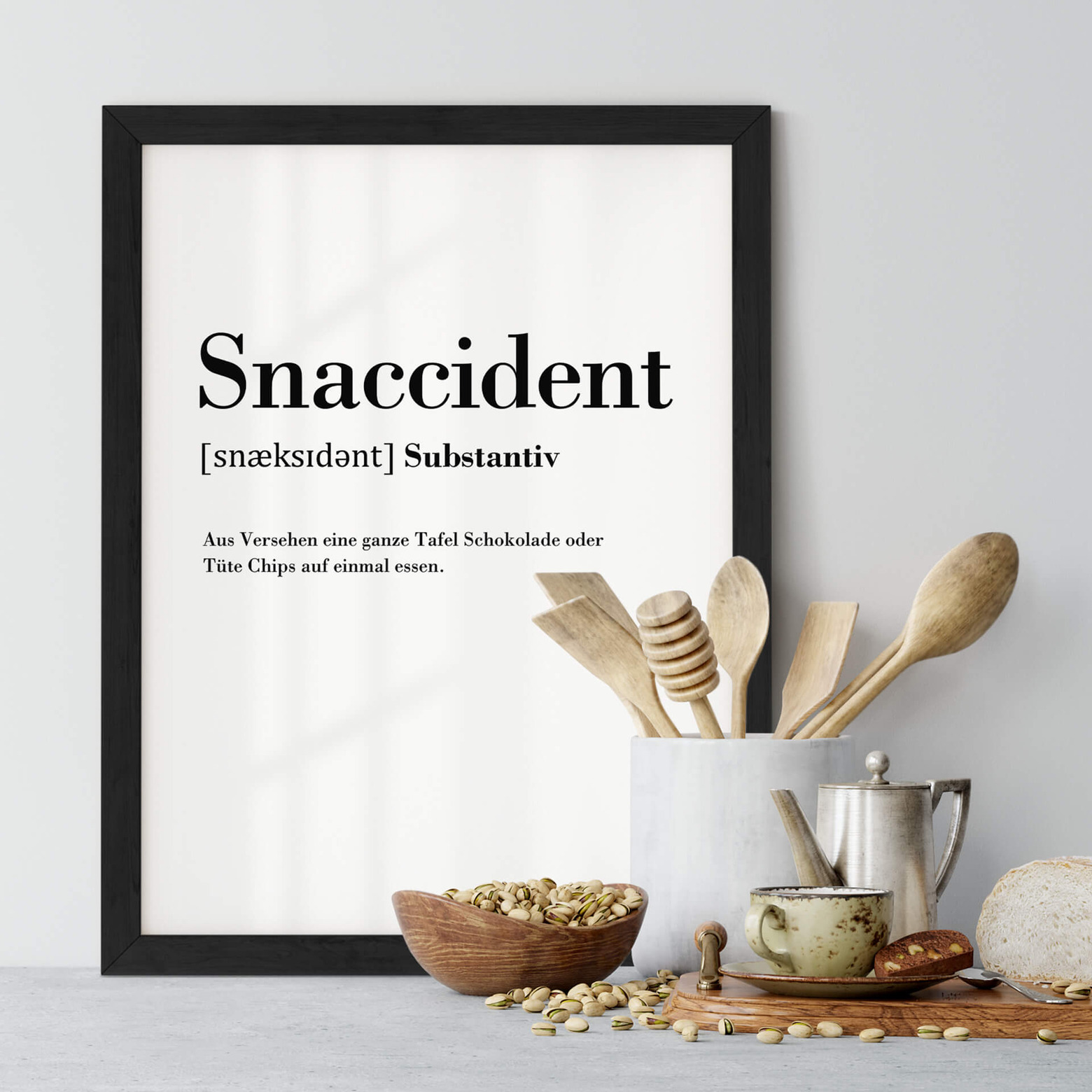 Poster Grammatik - Snaccident | wall-art.de