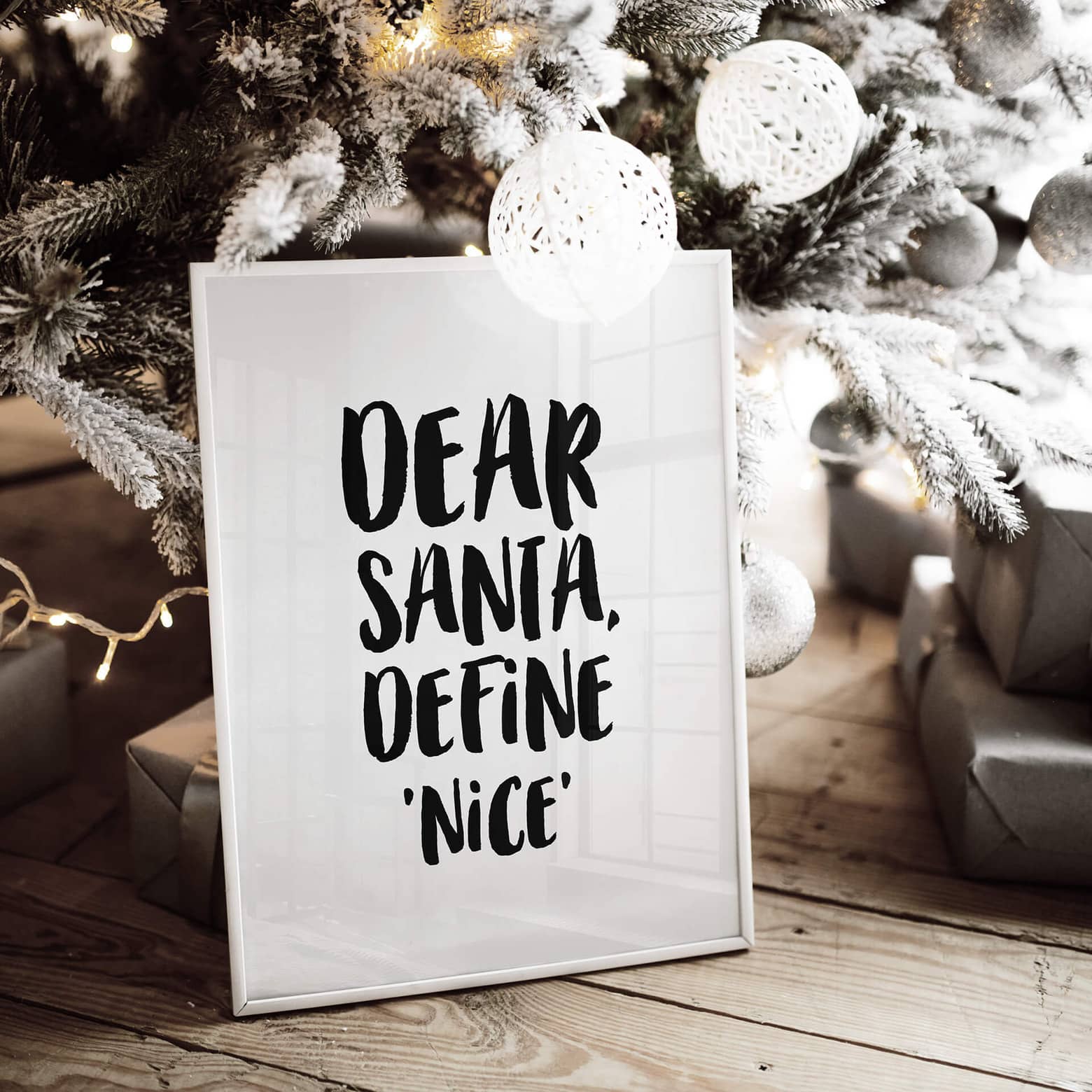 Poster - Dear Santa | wall-art.it