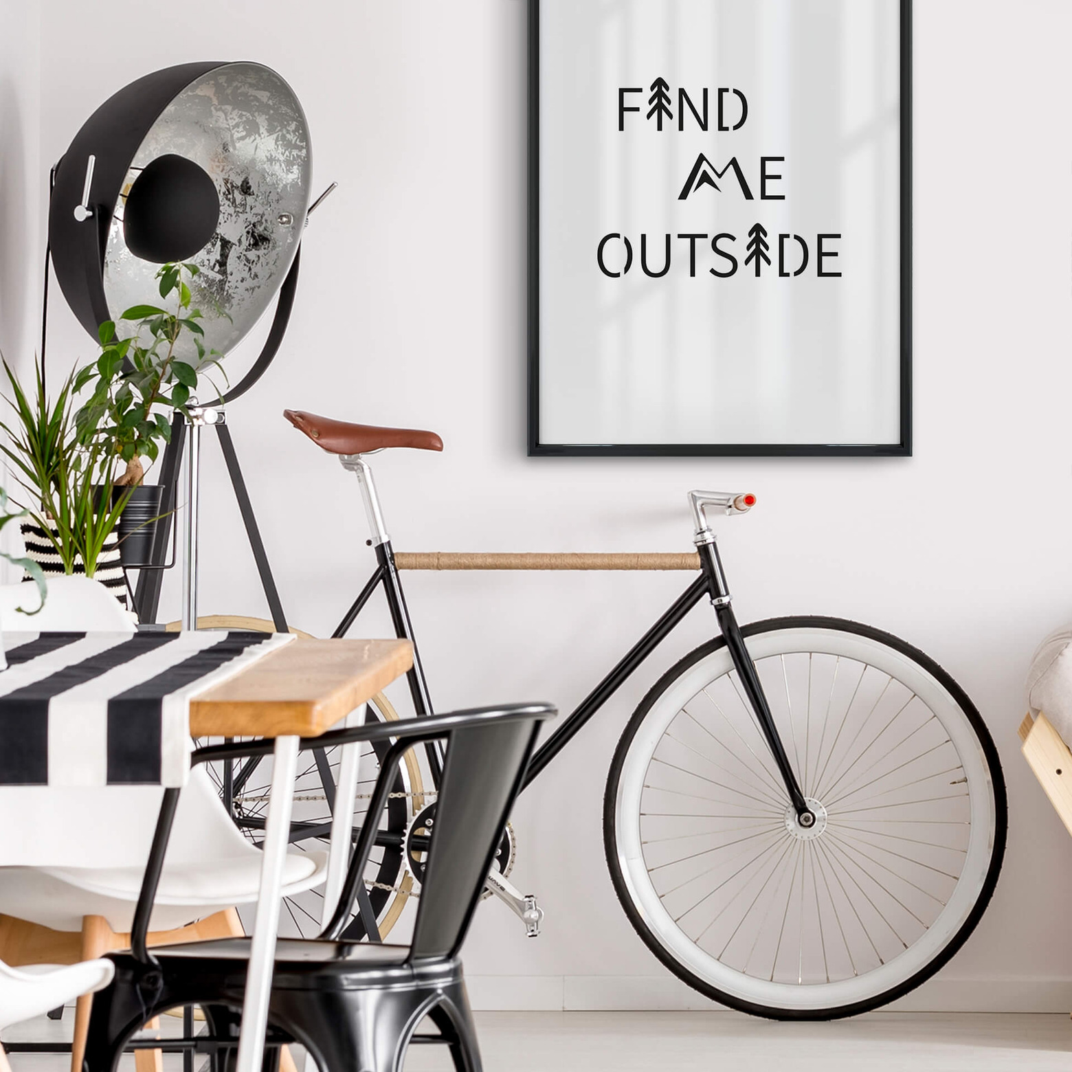 Poster - Find me outside | wall-art.de