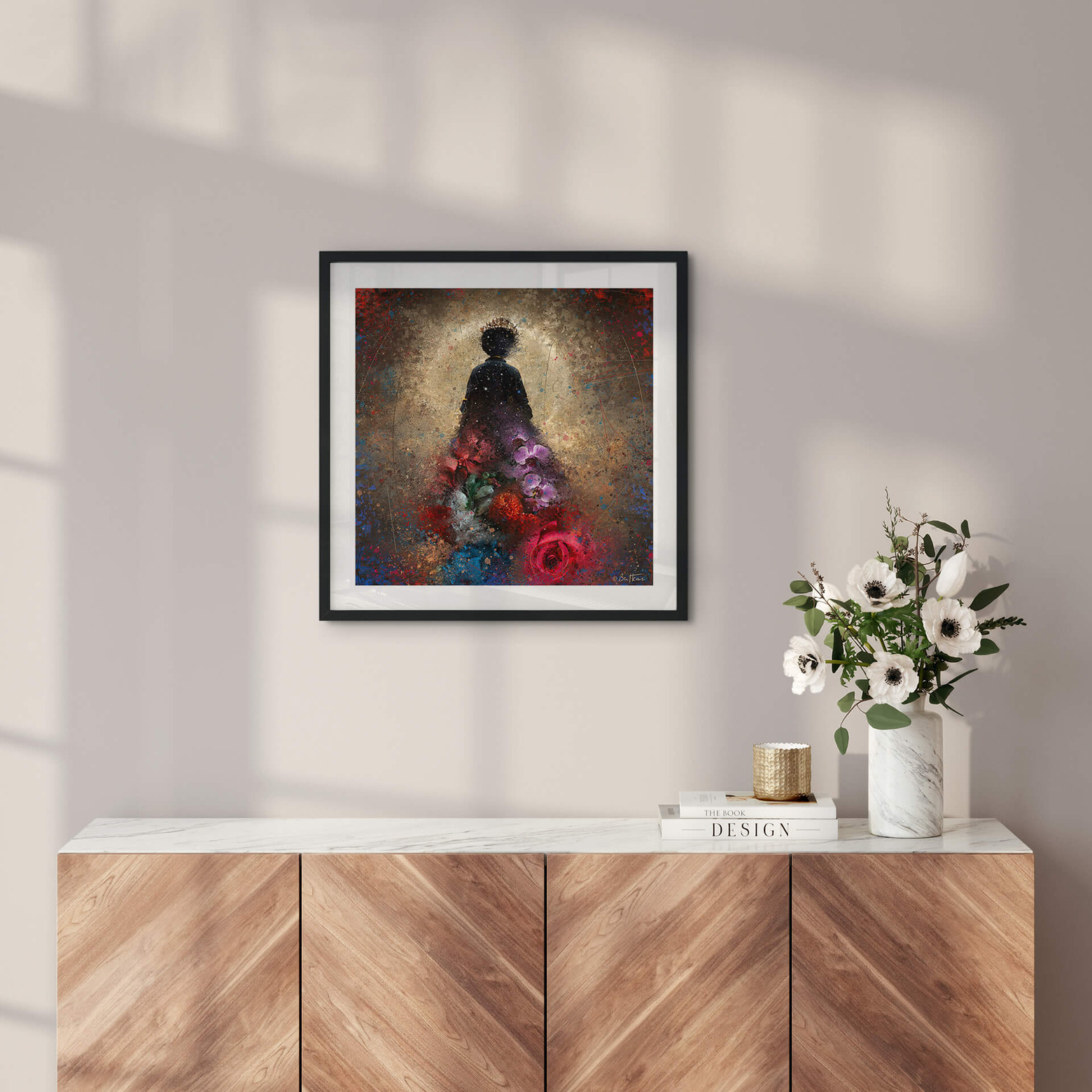 Poster Heine - Astro Queen RIP | wall-art.de