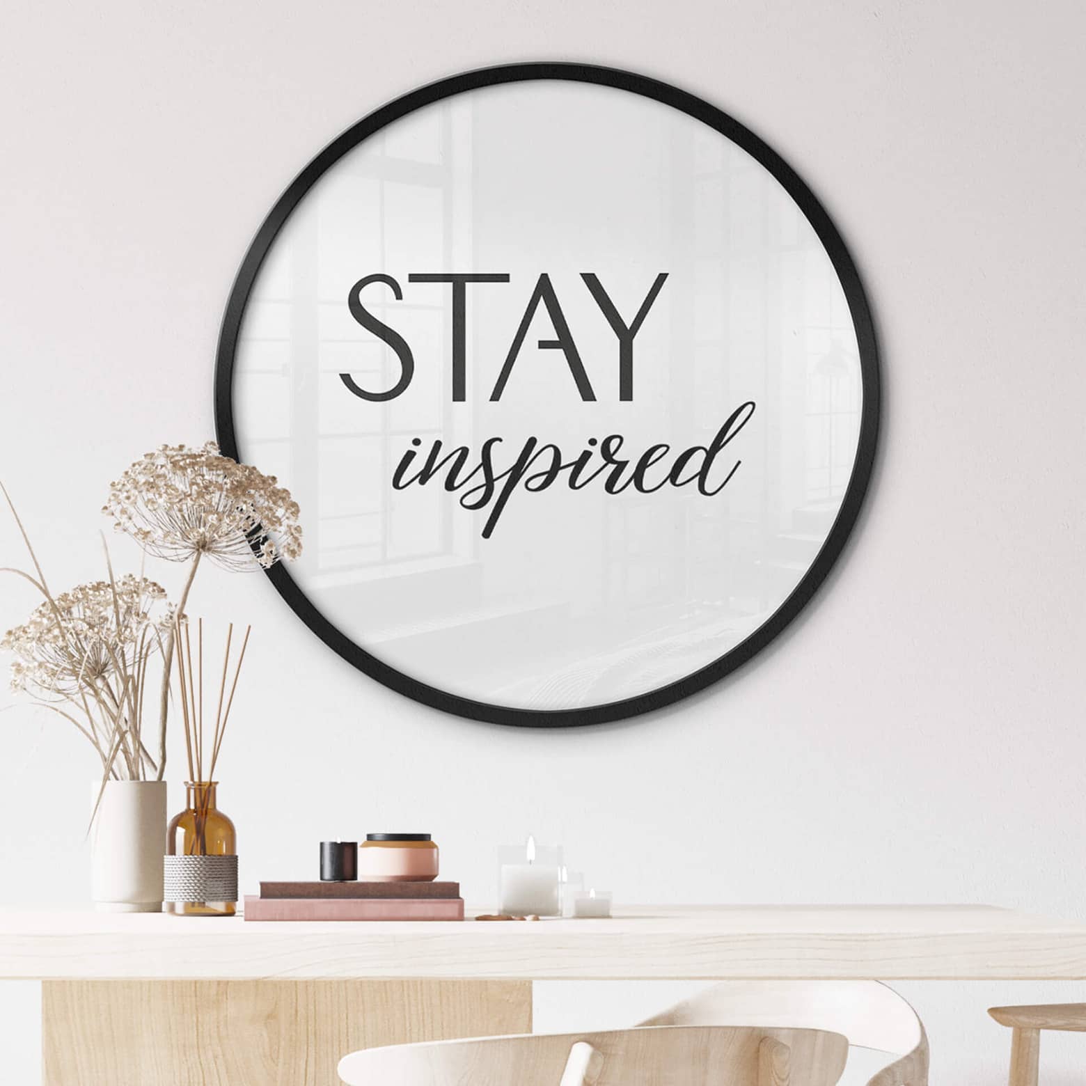 Poster Stay inspired | wall-art.com