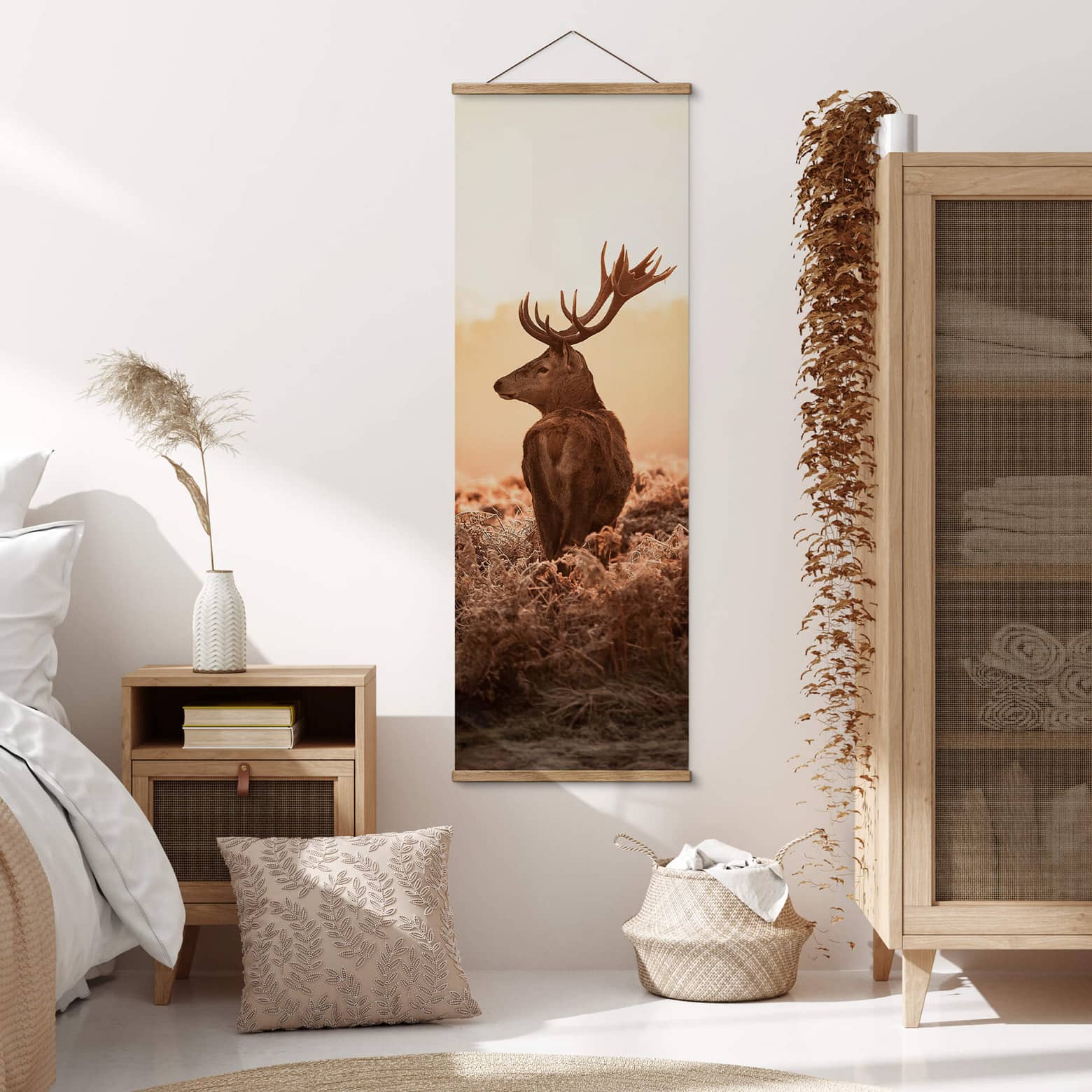 Textile poster Majestic Deer | wall-art.com