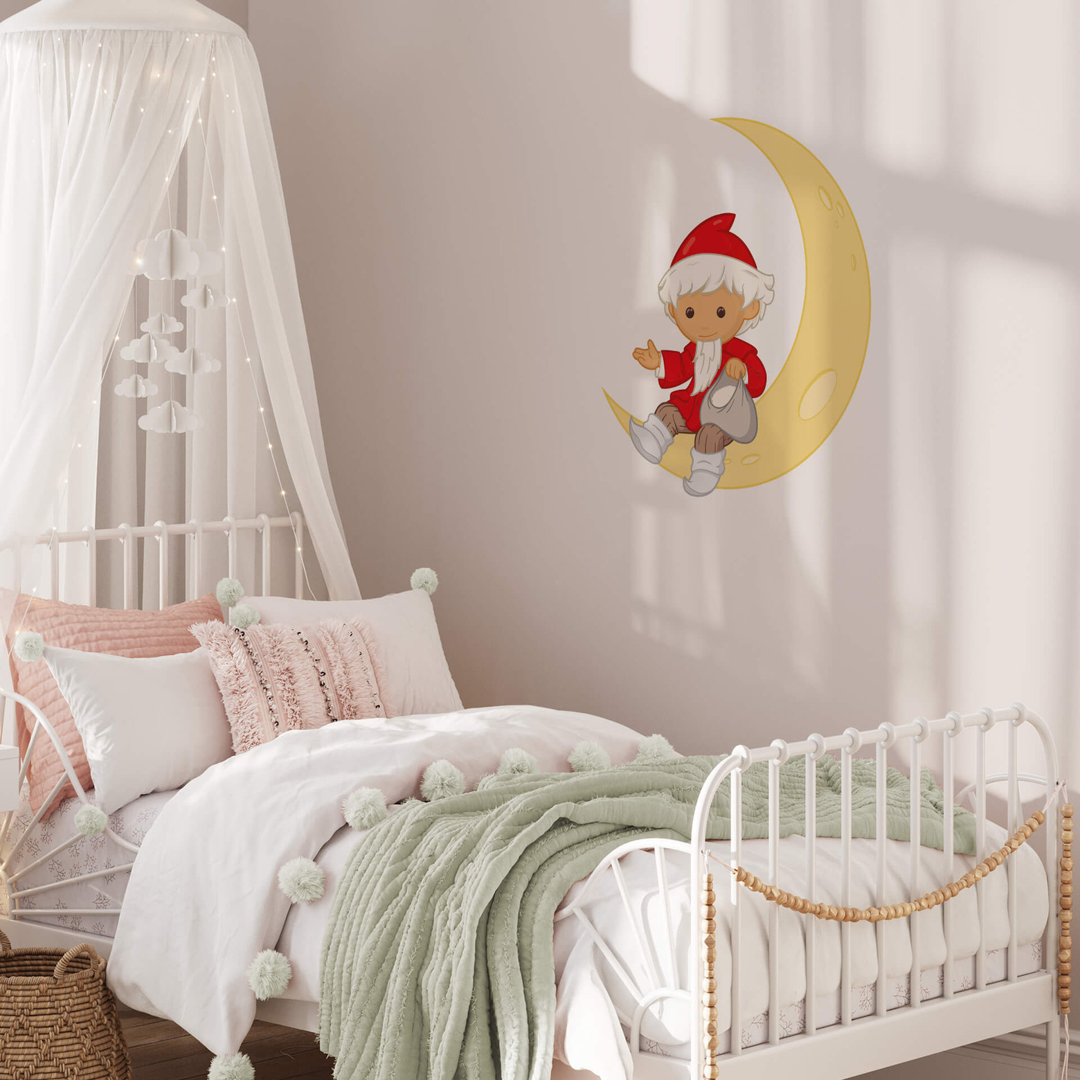 Wall sticker Sandman on the Moon | wall-art.com