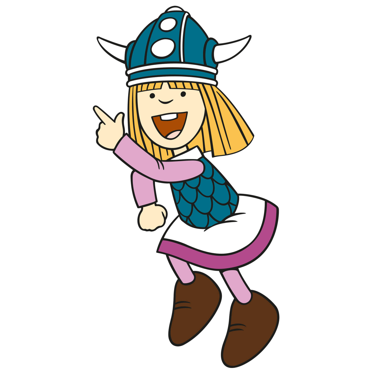 Wandtattoo Wickie 8 | wall-art.de