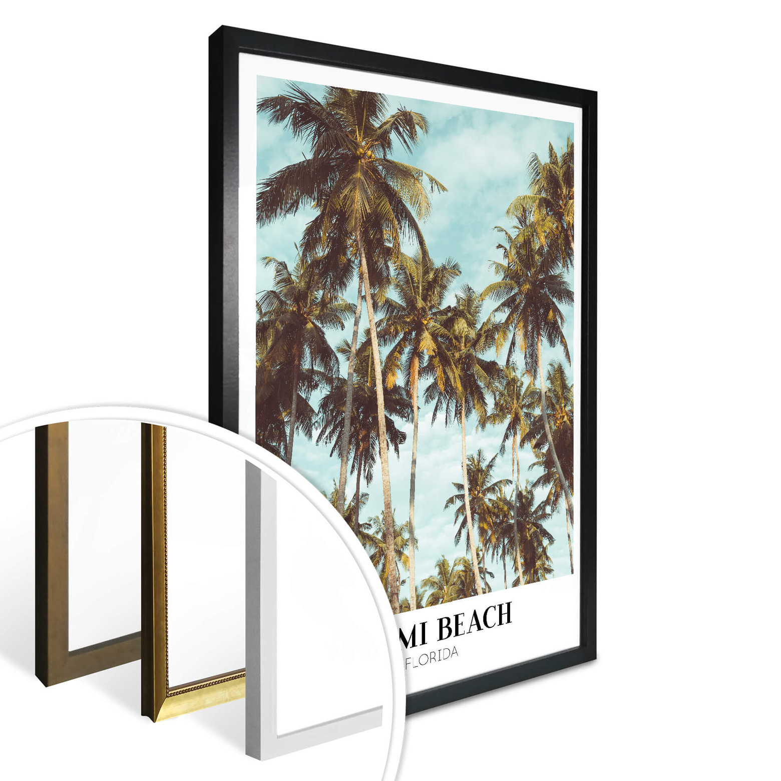 Poster Miami Beach - Florida | wall-art.de