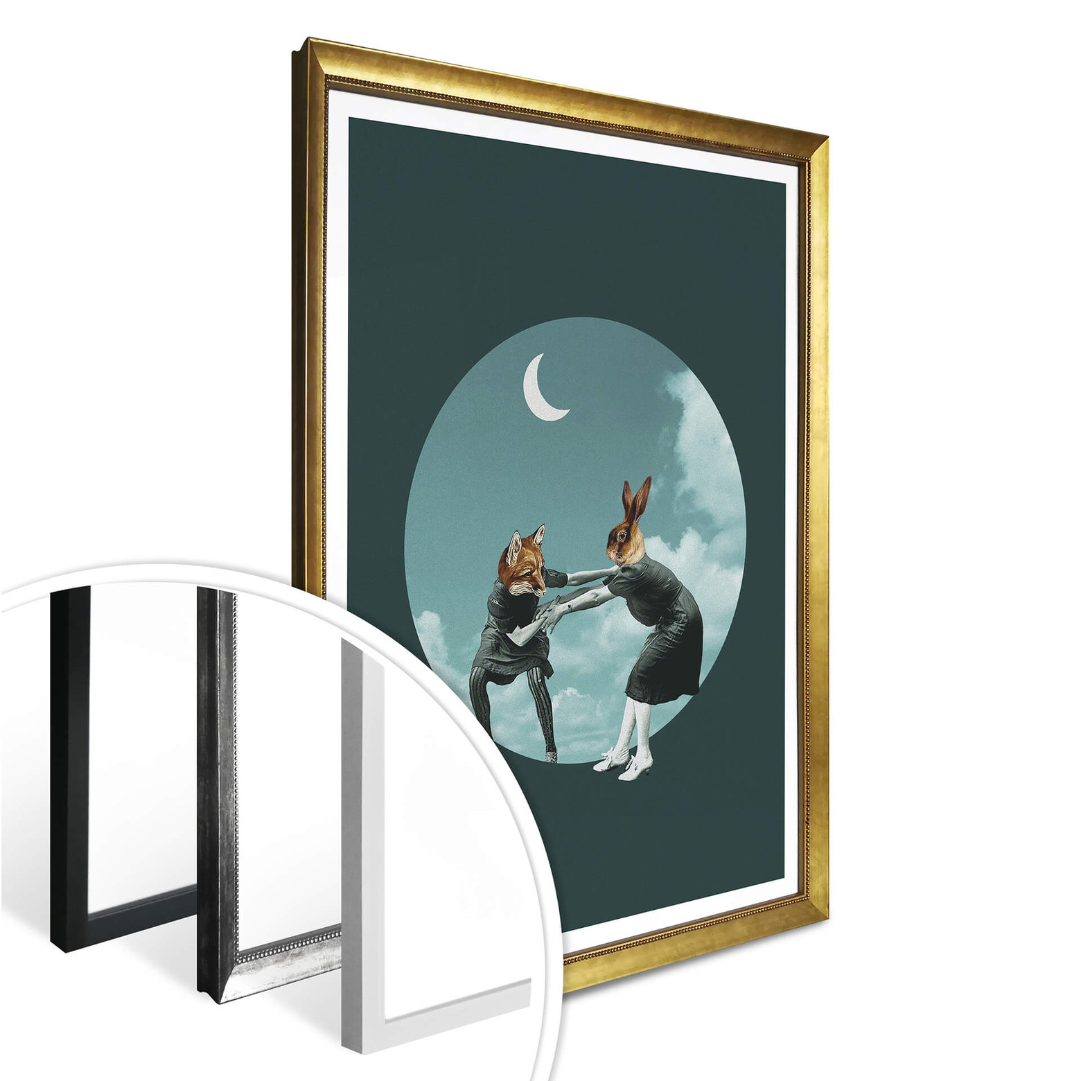 Poster Léon - Chase the night | wall-art.de
