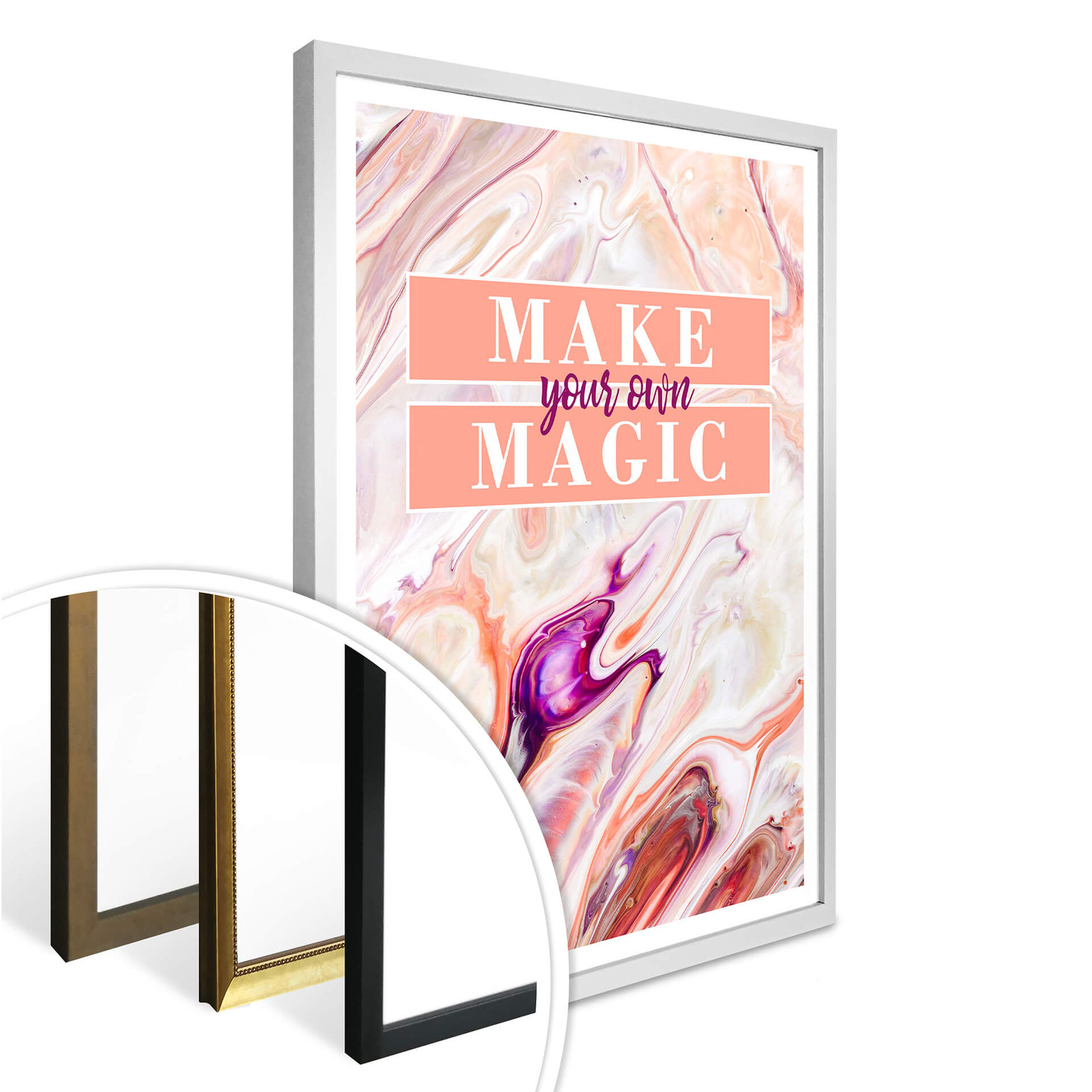 Poster Make your own magic | wall-art.de