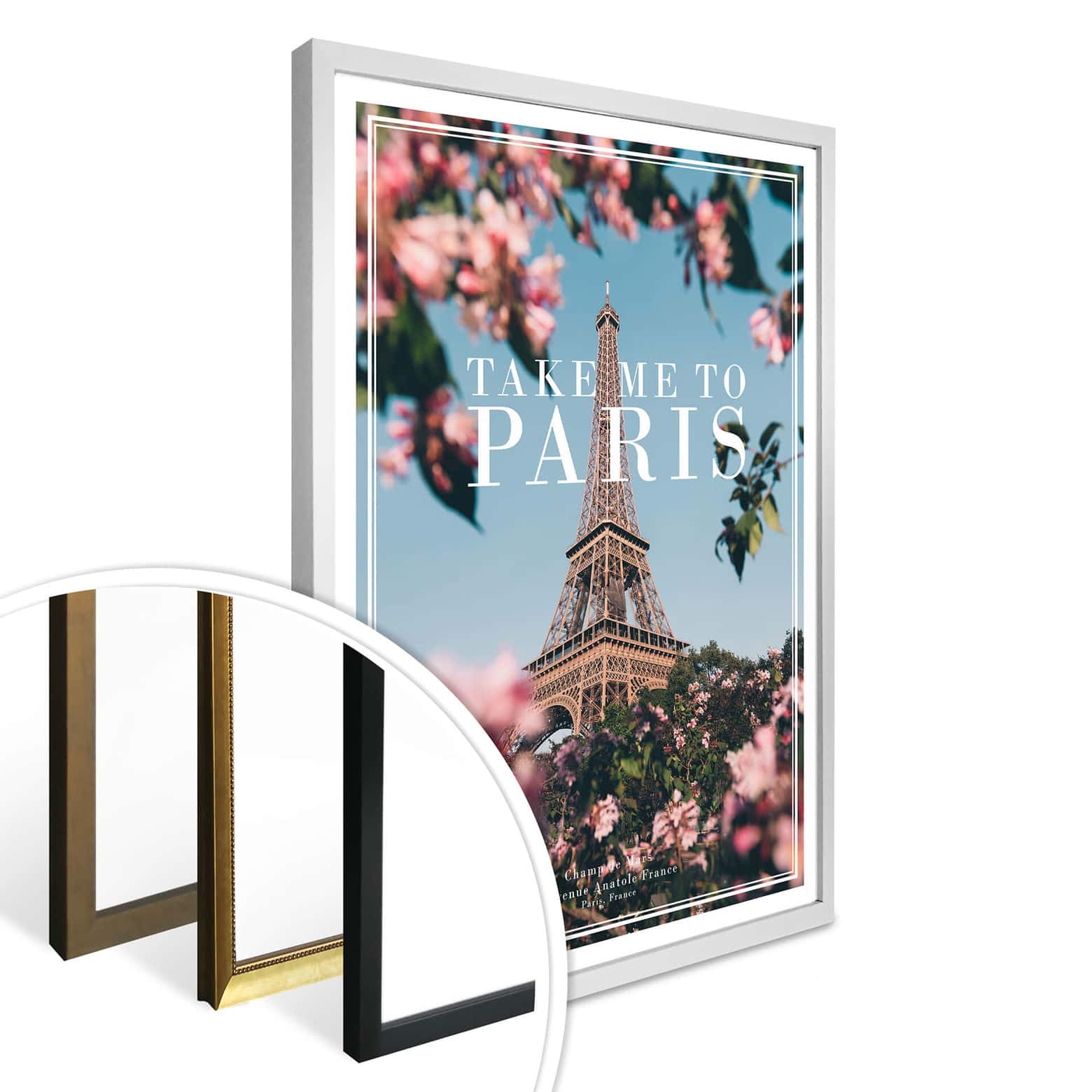 Poster - Take me to Paris | wall-art.de