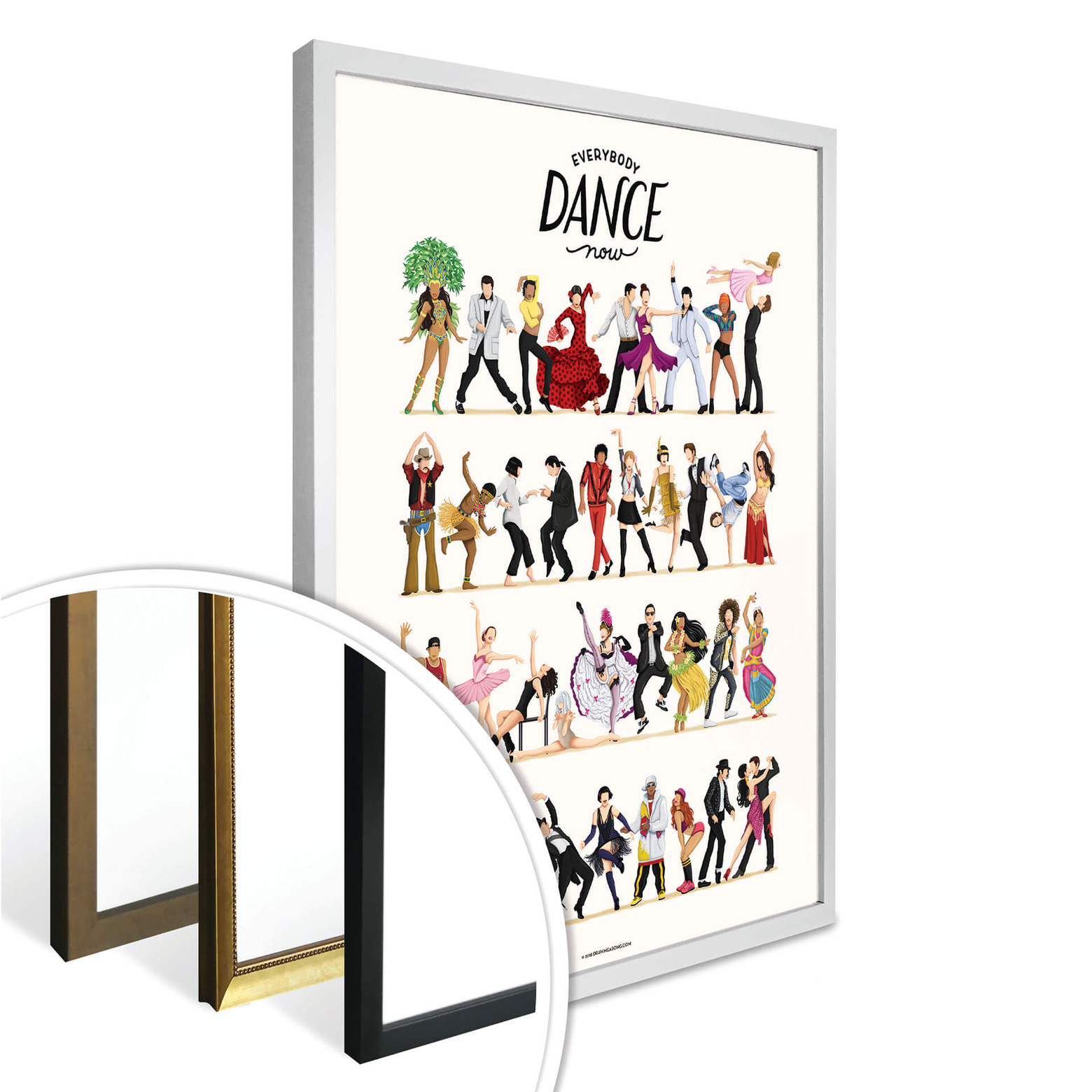 Poster Tohmé - Dance Final | wall-art.de