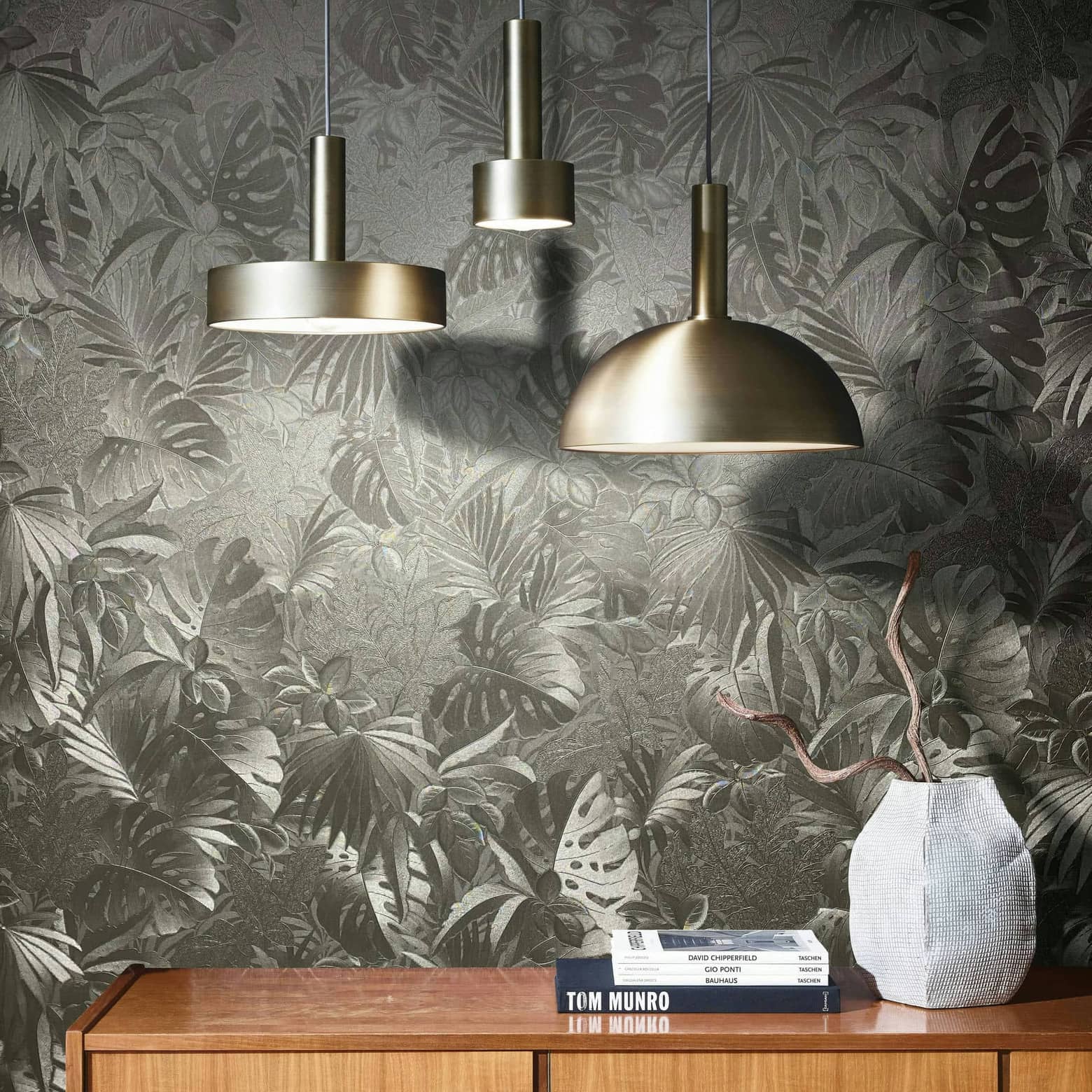 vliesbehang goud gebloemd voor woonkamer slaapkamer behang marburg ...