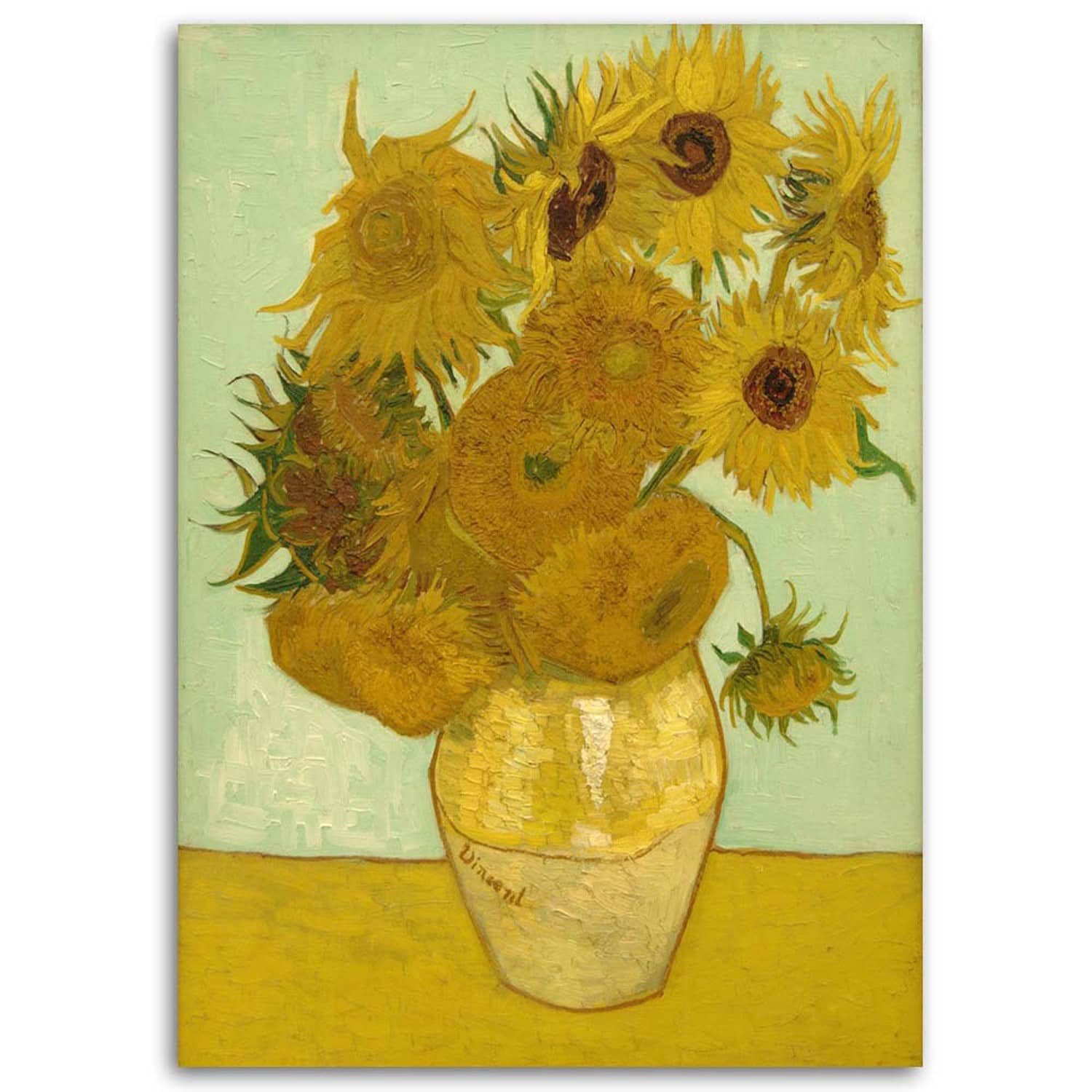 Tableau sur toile, Tournesols - Vincent van Gogh | wall-art.fr