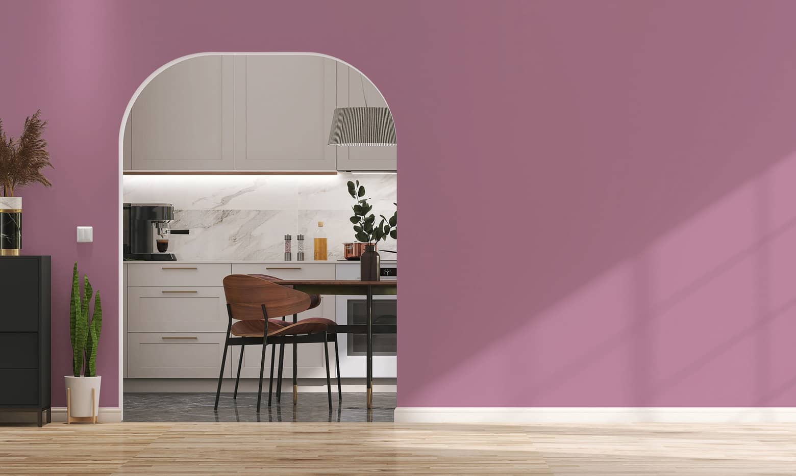 Premium muurverf roze - PURO c2010 lieflijk roze | wall-art.nl