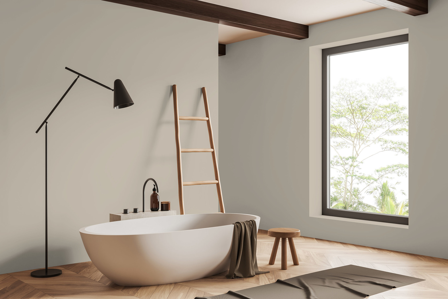 Premium muurverf beige - PURO c7000 kalm taupe | wall-art.nl