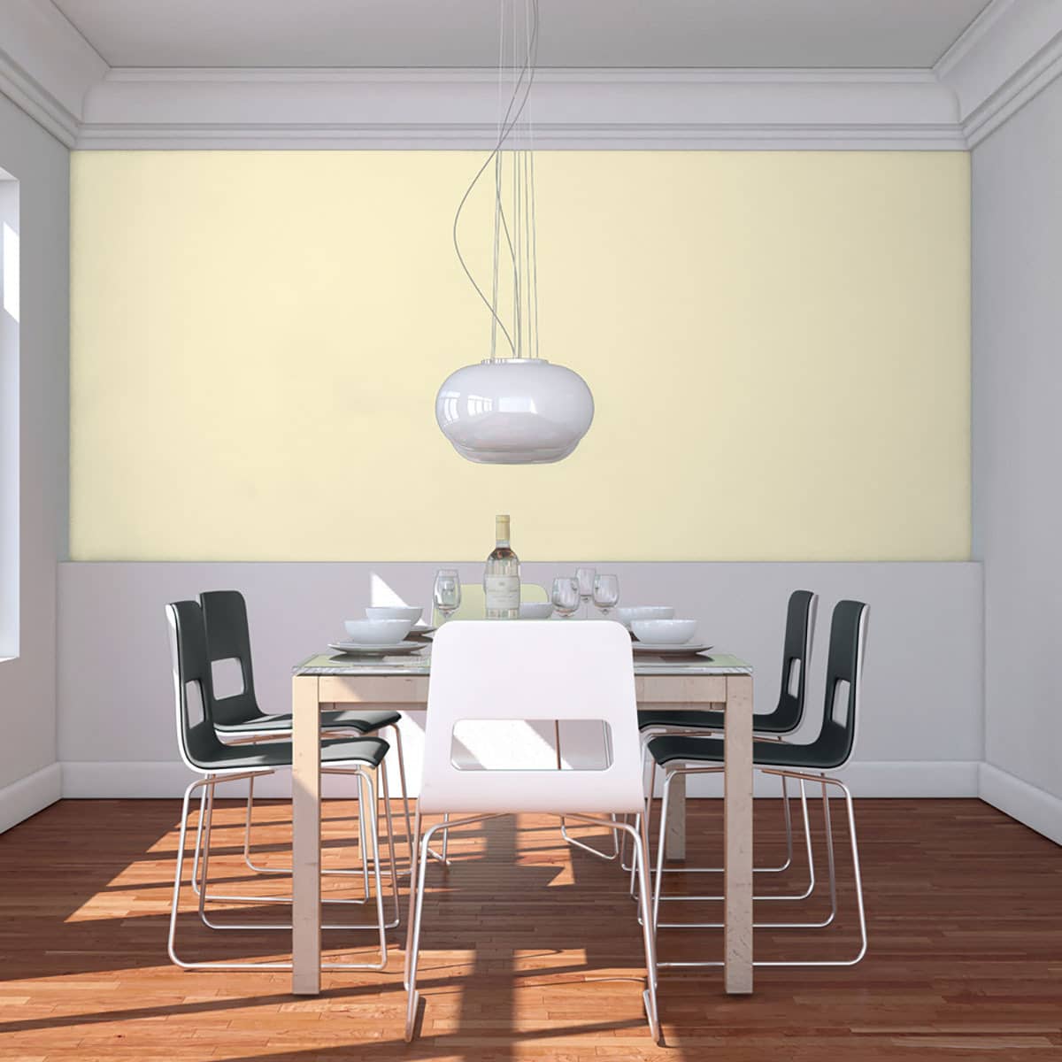 Muurverf voor binnen mat WALLCOVER Colors Geel | wall-art.nl
