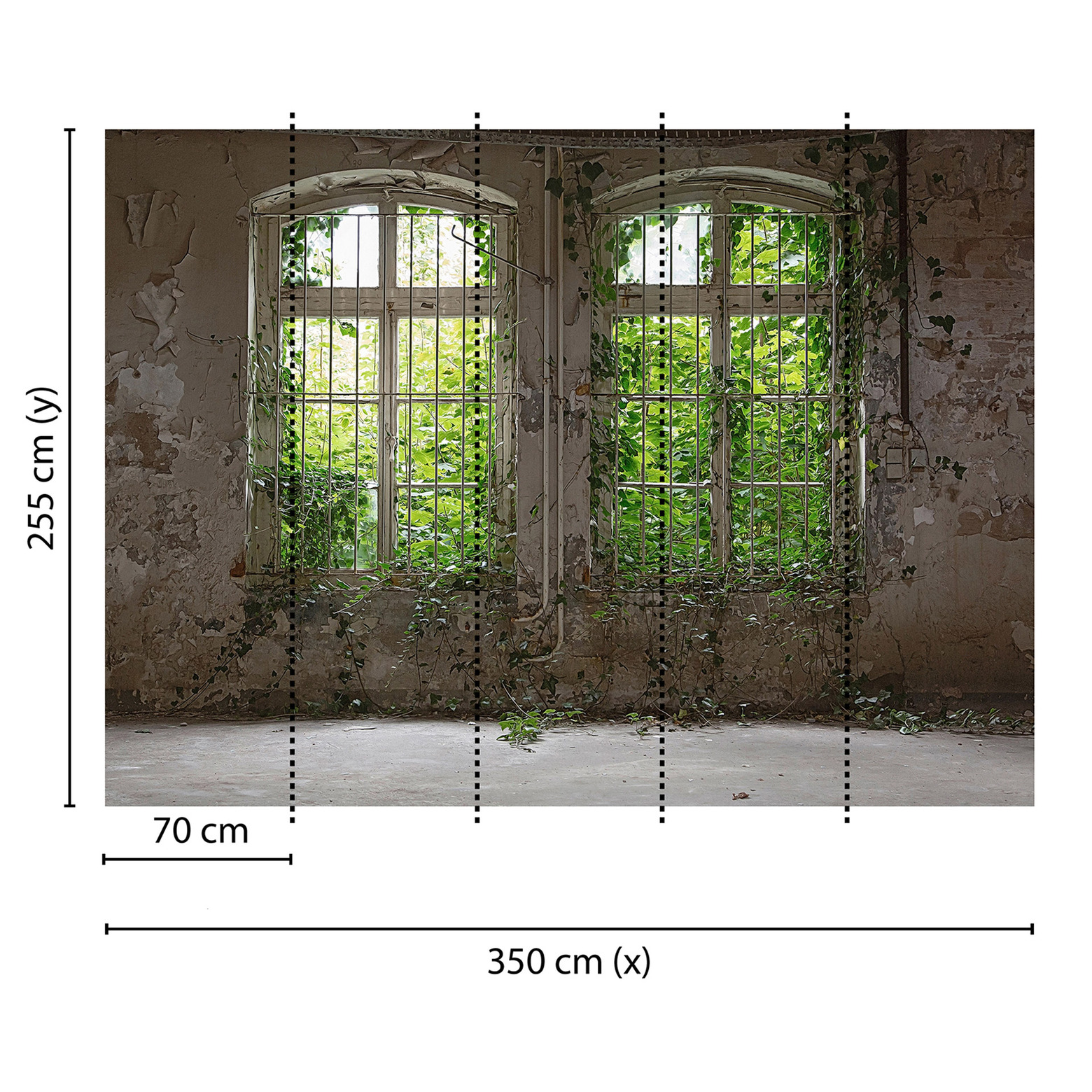 Livingwalls Fototapete Designwalls Old Window Fens | wall-art.de