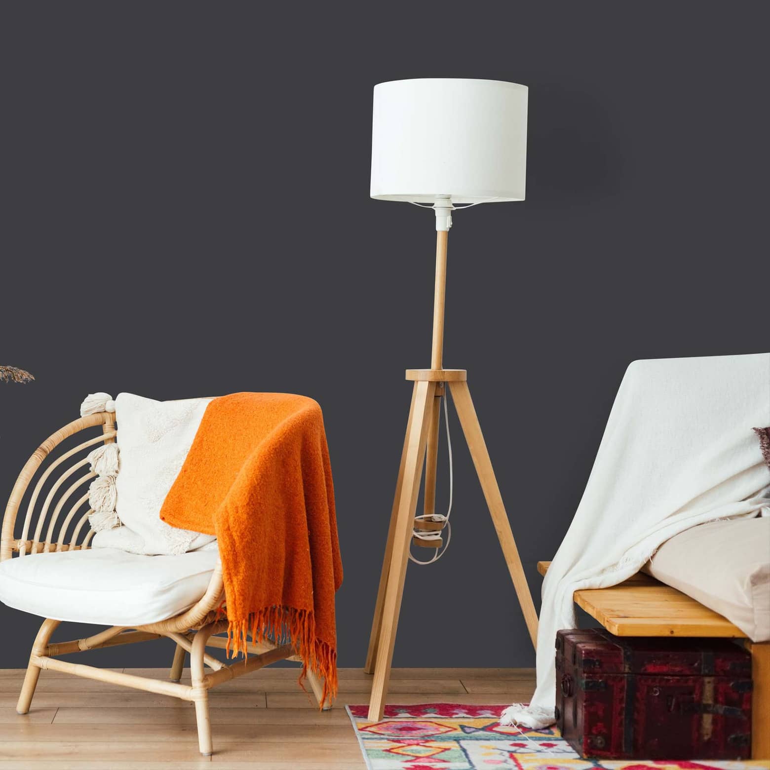 Muurverf zwart zijdemat - THE COLOR KITCHEN Casual Caviar | wall-art.nl