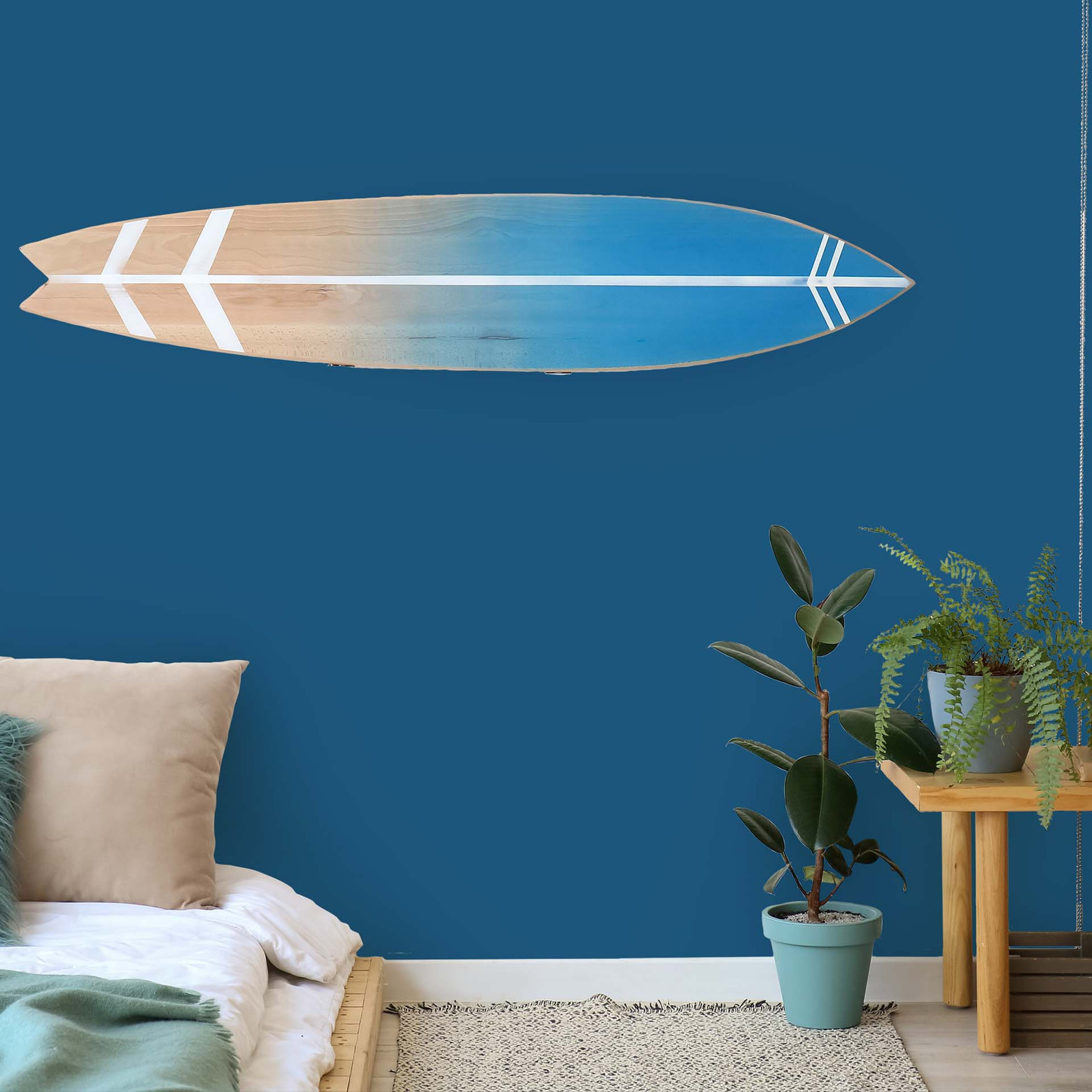 Muurverf blauw zijdemat - THE COLOR KITCHEN Classic Korenbloem | wall ...