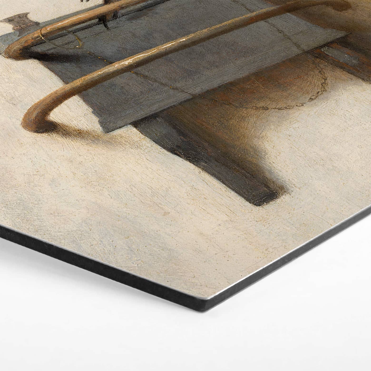 Hexagon - Alu-Dibond Fabritius - Der Distelfink | wall-art.de