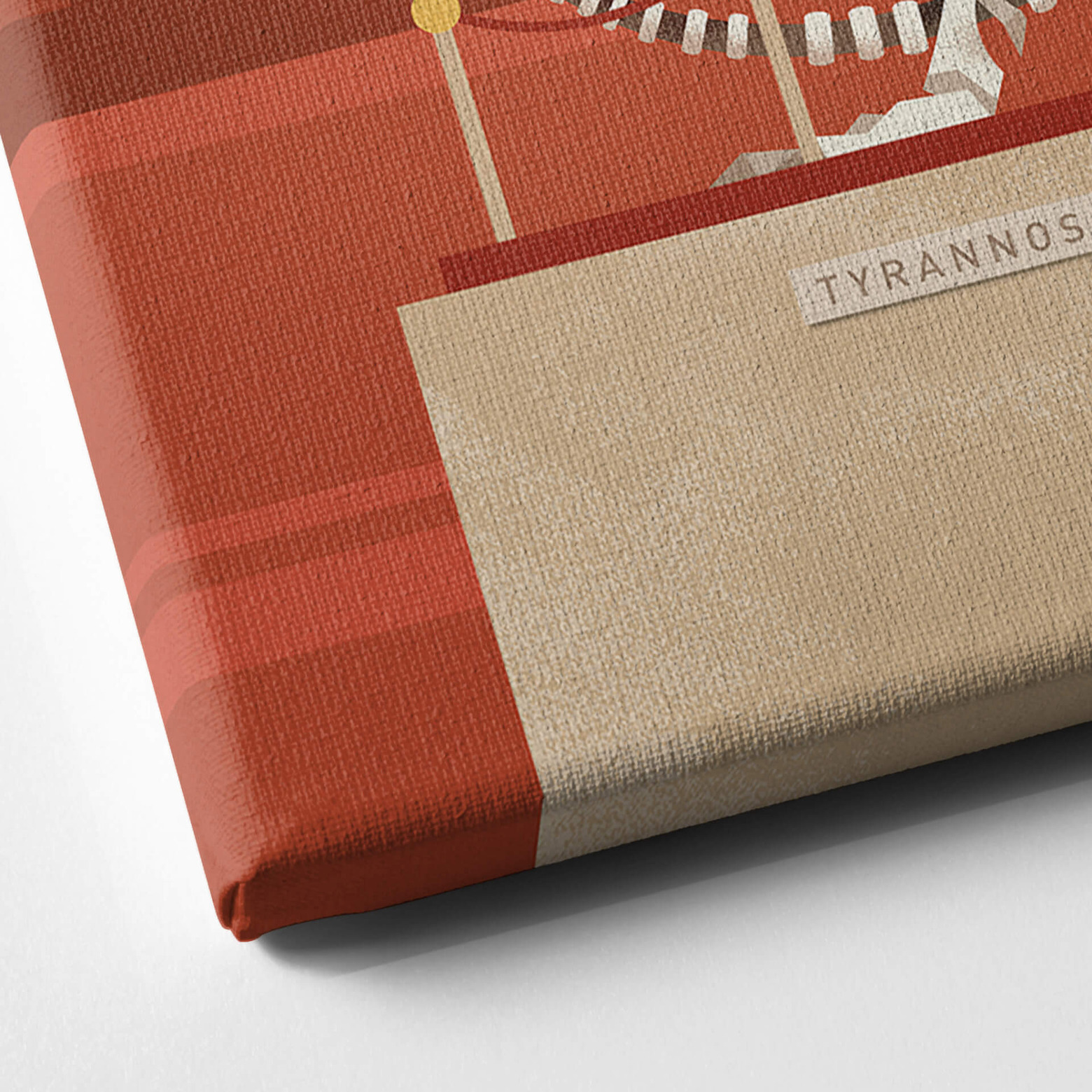 Tableau sur toile Braun - T-Rex | wall-art.fr