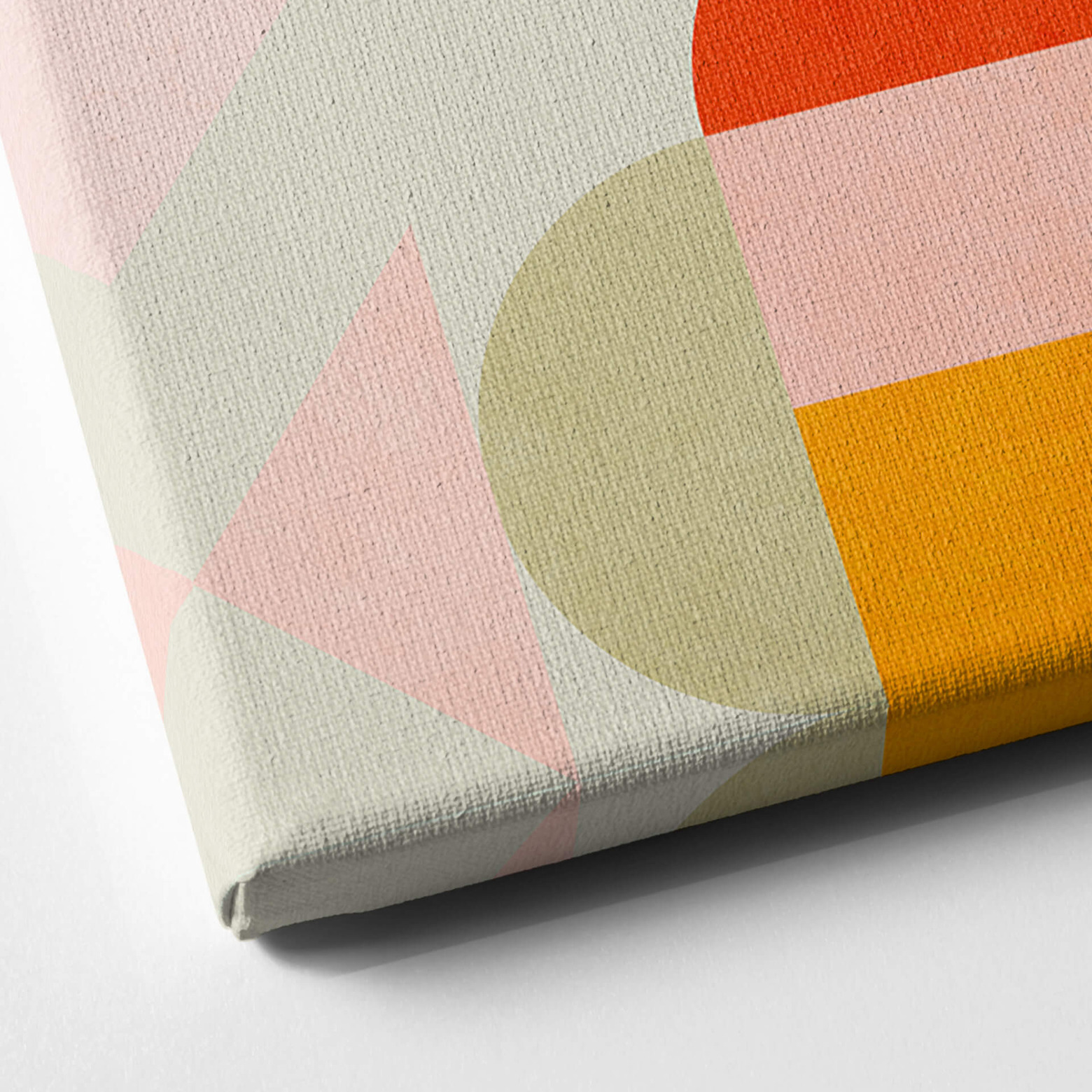 Canvas Bré - Bauhaus Fun Pastel | wall-art.dk