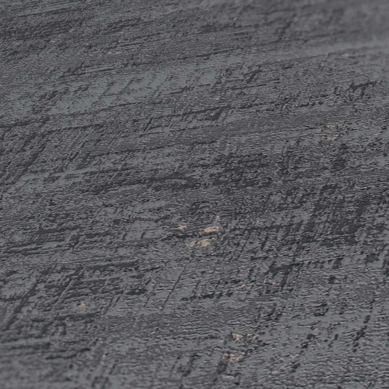 Industrieel abstract behang antraciet met metallic accenten - textuur ...