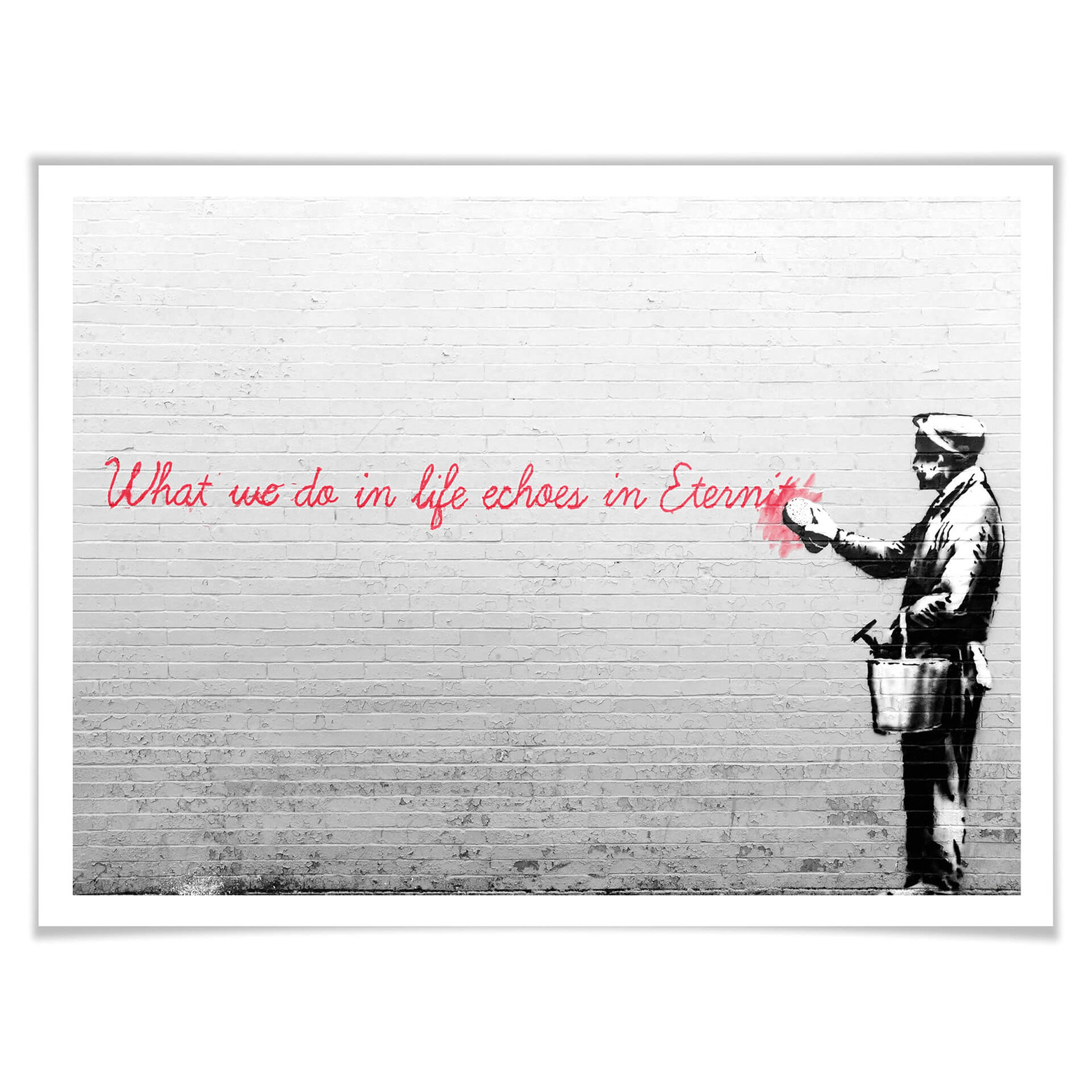 Poster Banksy - Echoes In Eternity | wall-art.de