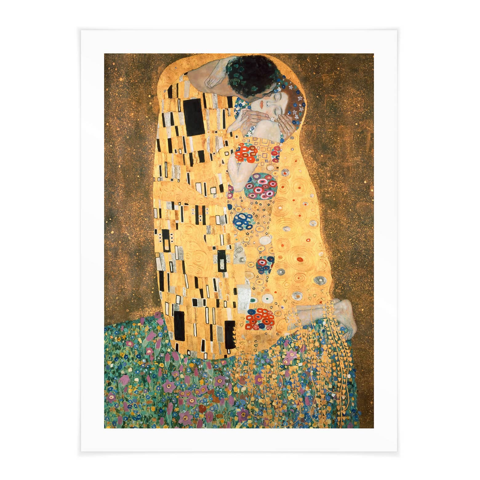 Poster Klimt - Il bacio | wall-art.it